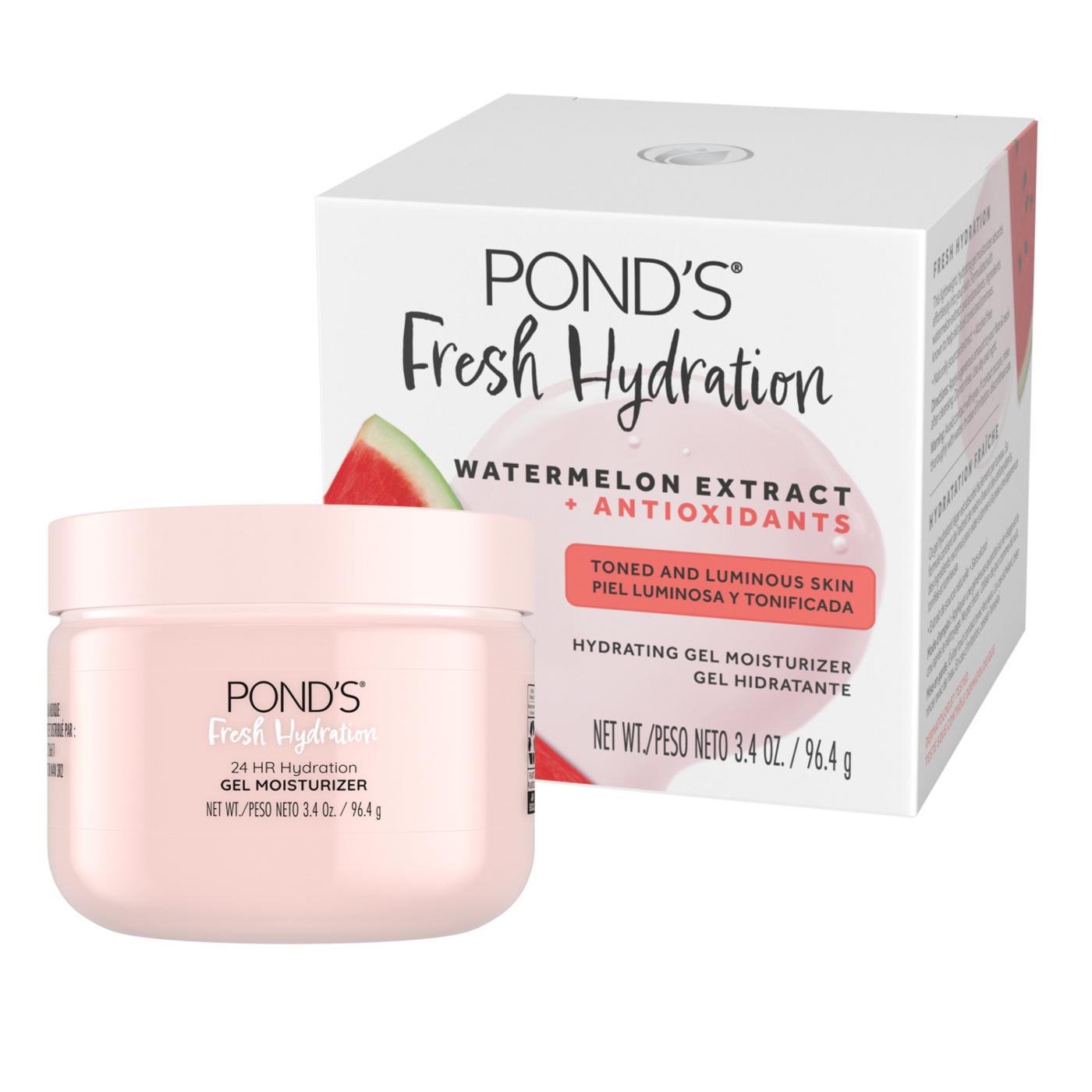 Pond's Fresh Hydration Watermelon Extract +Antioxidants Gel Moisturizer ...