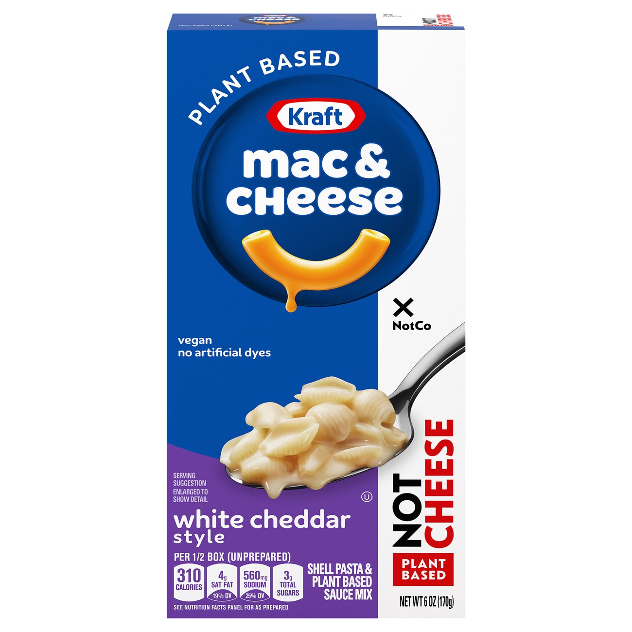 Kraft Plant Based Mac & Cheese - White Cheddar Style - Shop Pantry ... Kraft Plant Based Mac & Cheese - White Cheddar Style - Shop Pantry ...
