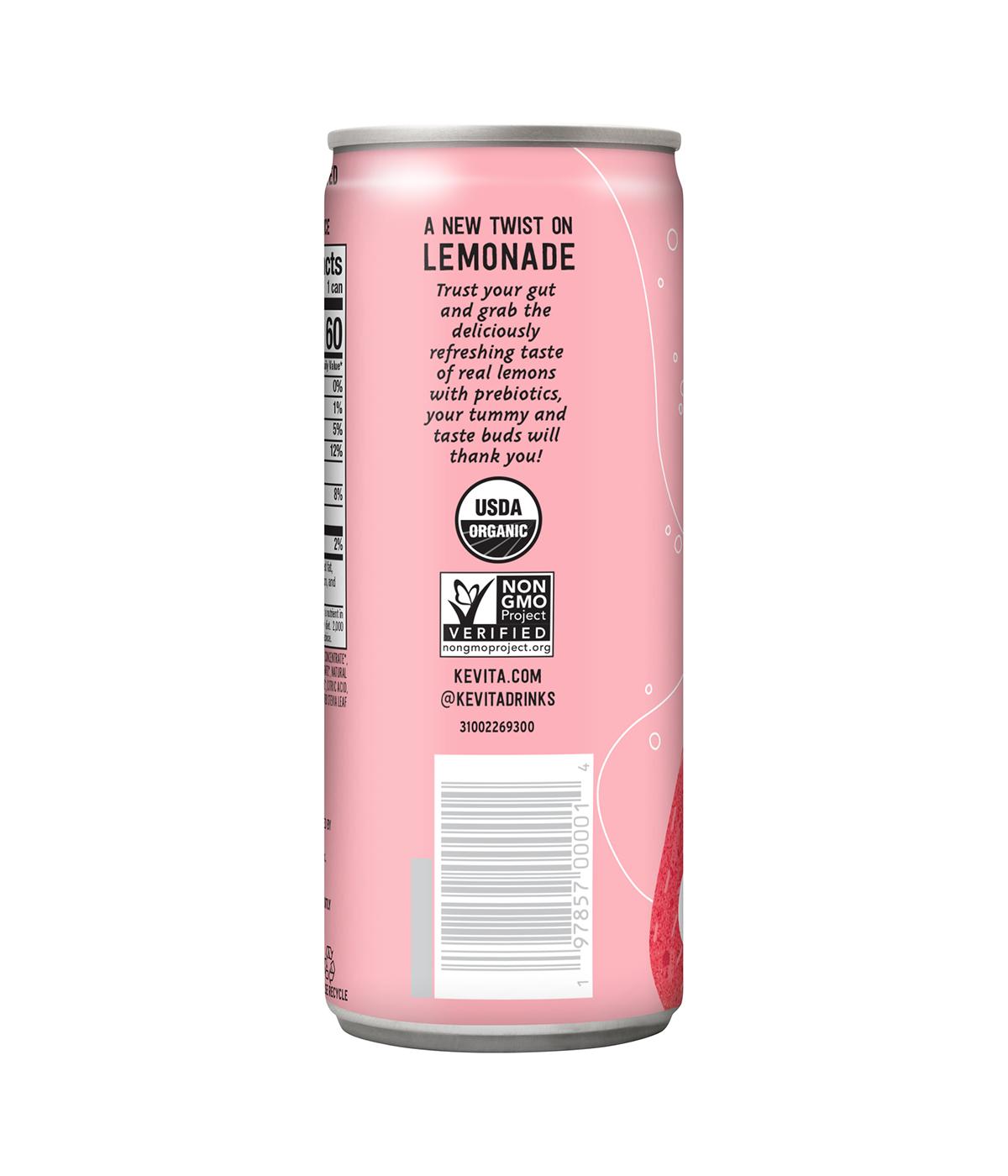 KeVita Strawberry Lemonade with Prebiotics - Shop Juice at H-E-B