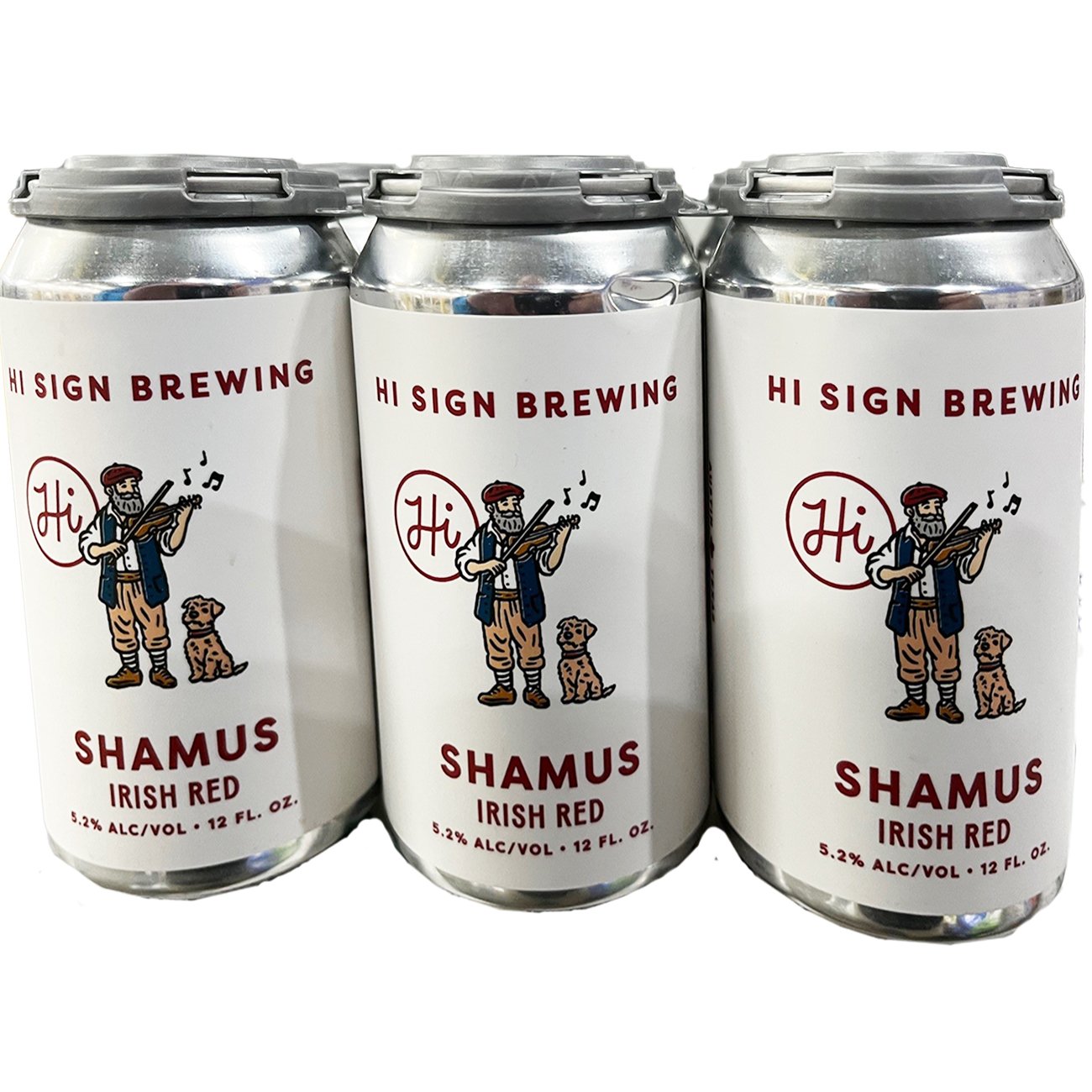 Hi Sign Brewing Shamus Irish Red Ale Craft Beer 6 pk Cans - Shop Beer ...