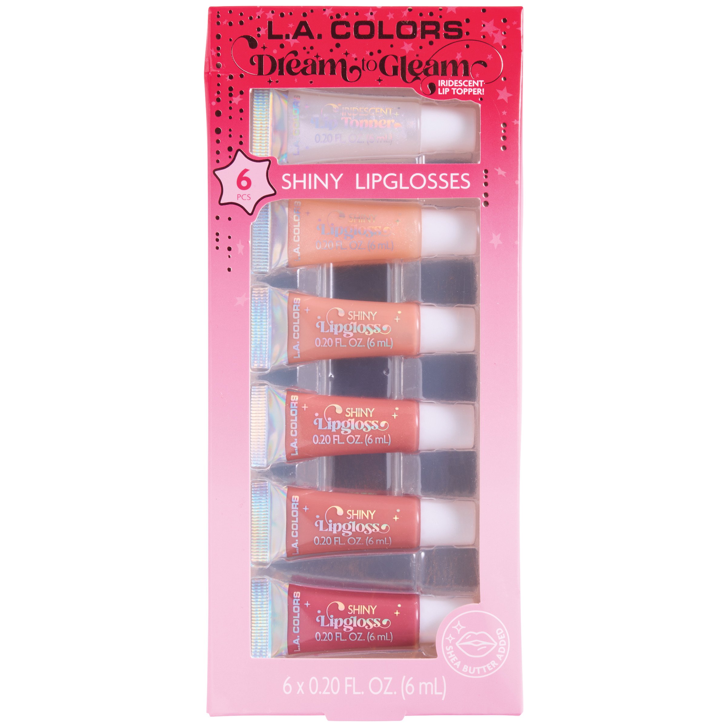 LA Colors Mini Shiny Lip Gloss Set - Shop Lip balm & treatments at H-E-B