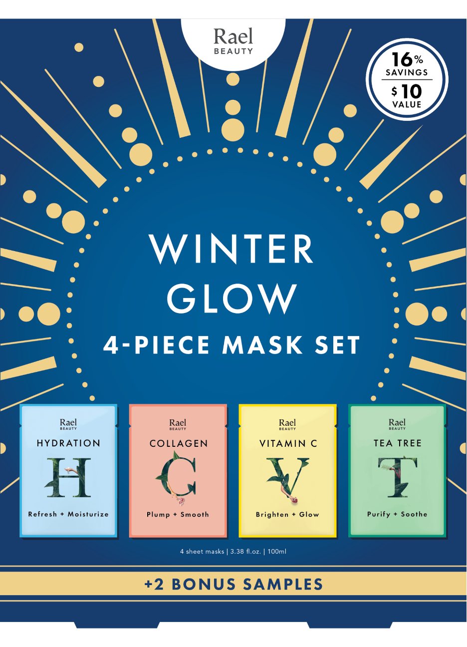 Rael Beauty Winter Glow Face Mask Set - Shop Facial masks & treatments ...