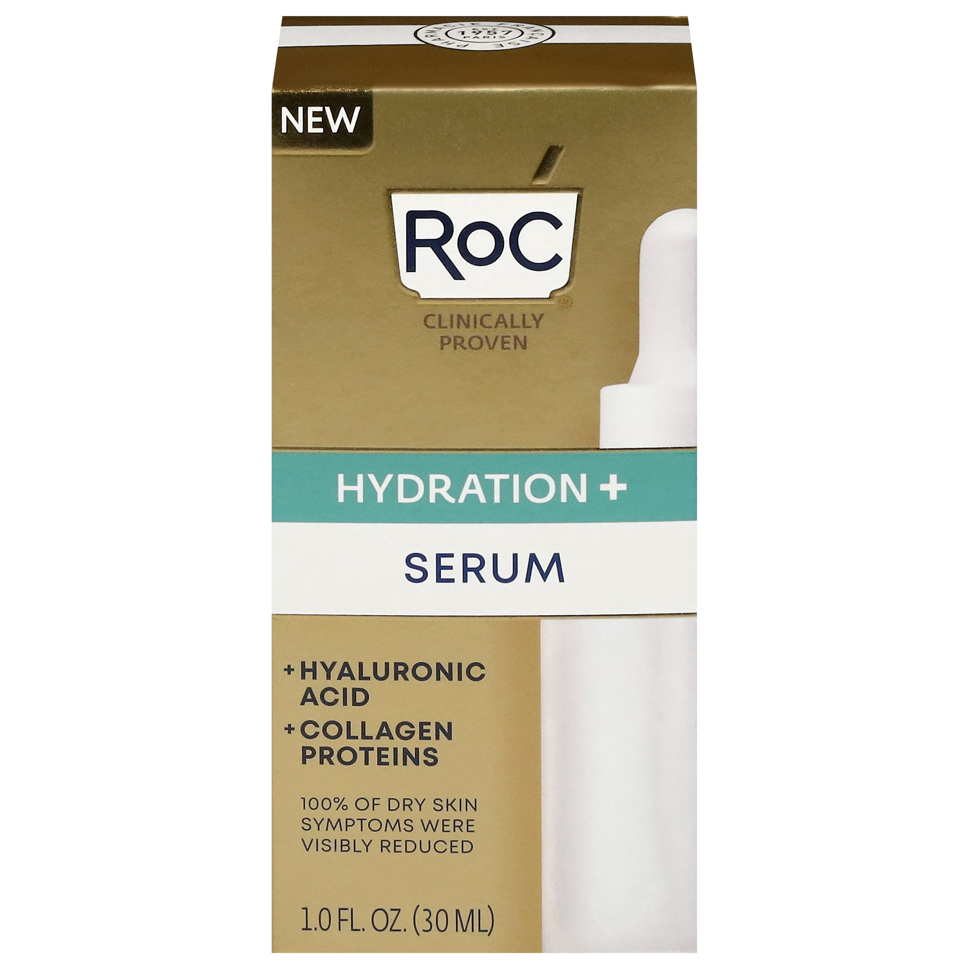 RoC Hyaluronic Acid Hydration+ Serum - Shop Facial masks & treatments ...