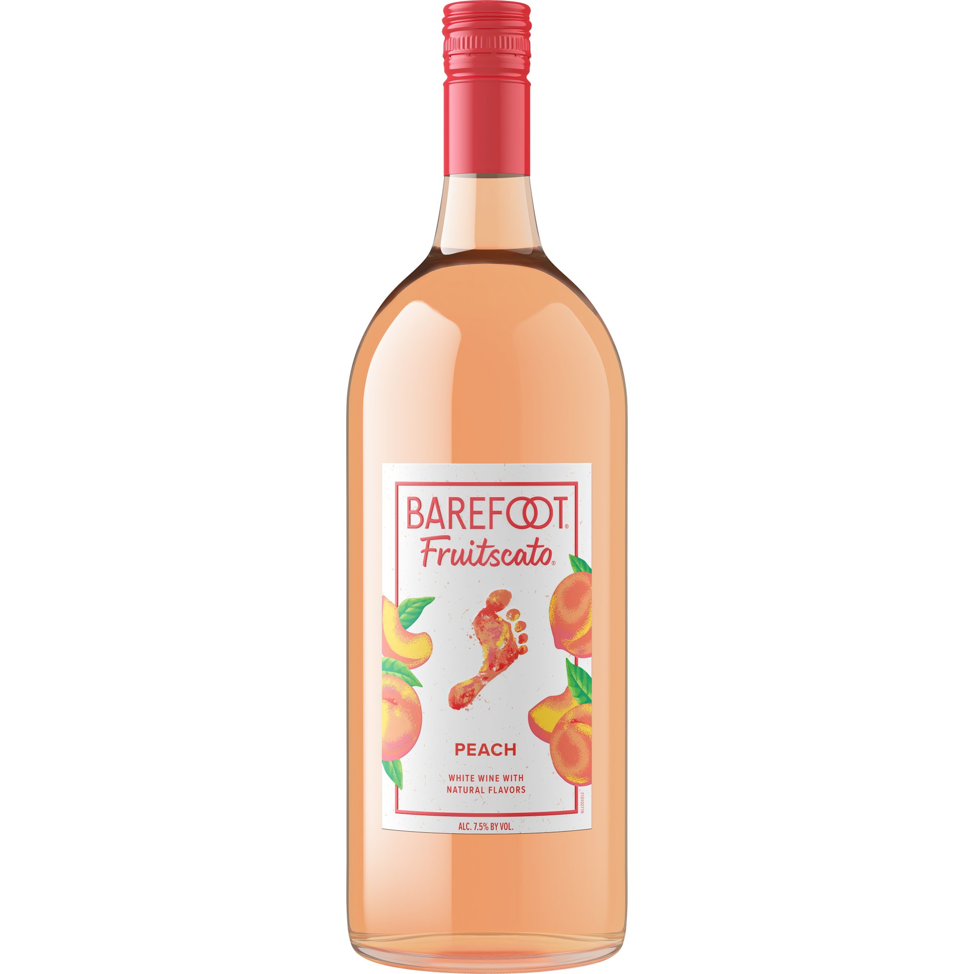 Barefoot Peach Moscato California Sweet Wine - Shop Malt beverages ...