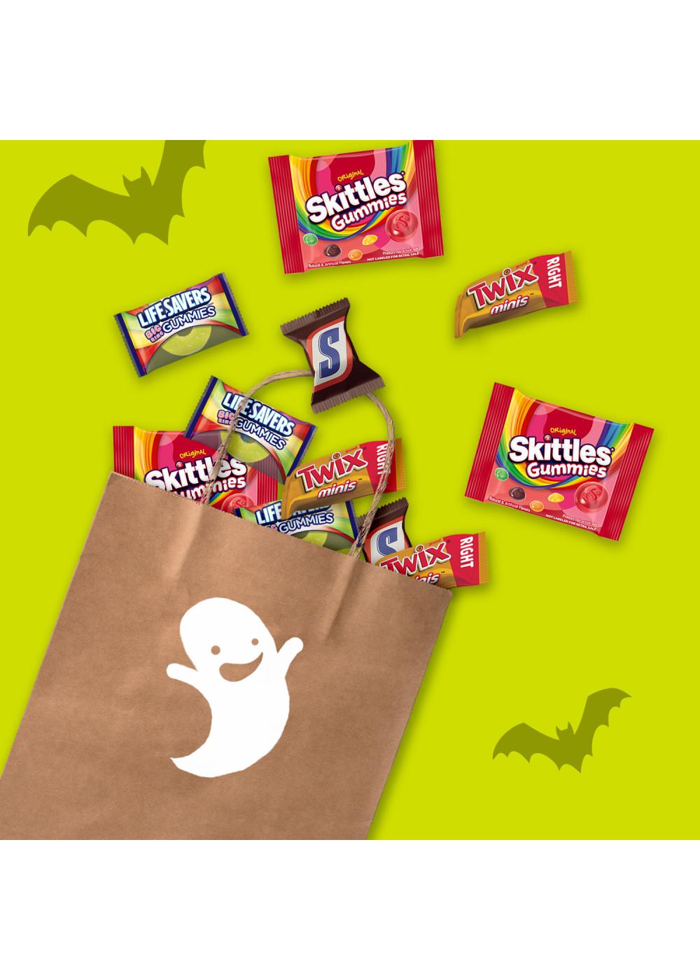 Snickers, Skittles, Twix & Life Savers Assorted Trick or Treat ...