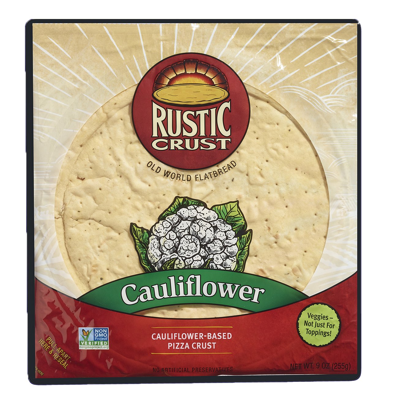 Rustic Crust Cauliflower Pizza Crust - Shop Pizza crusts at H-E-B