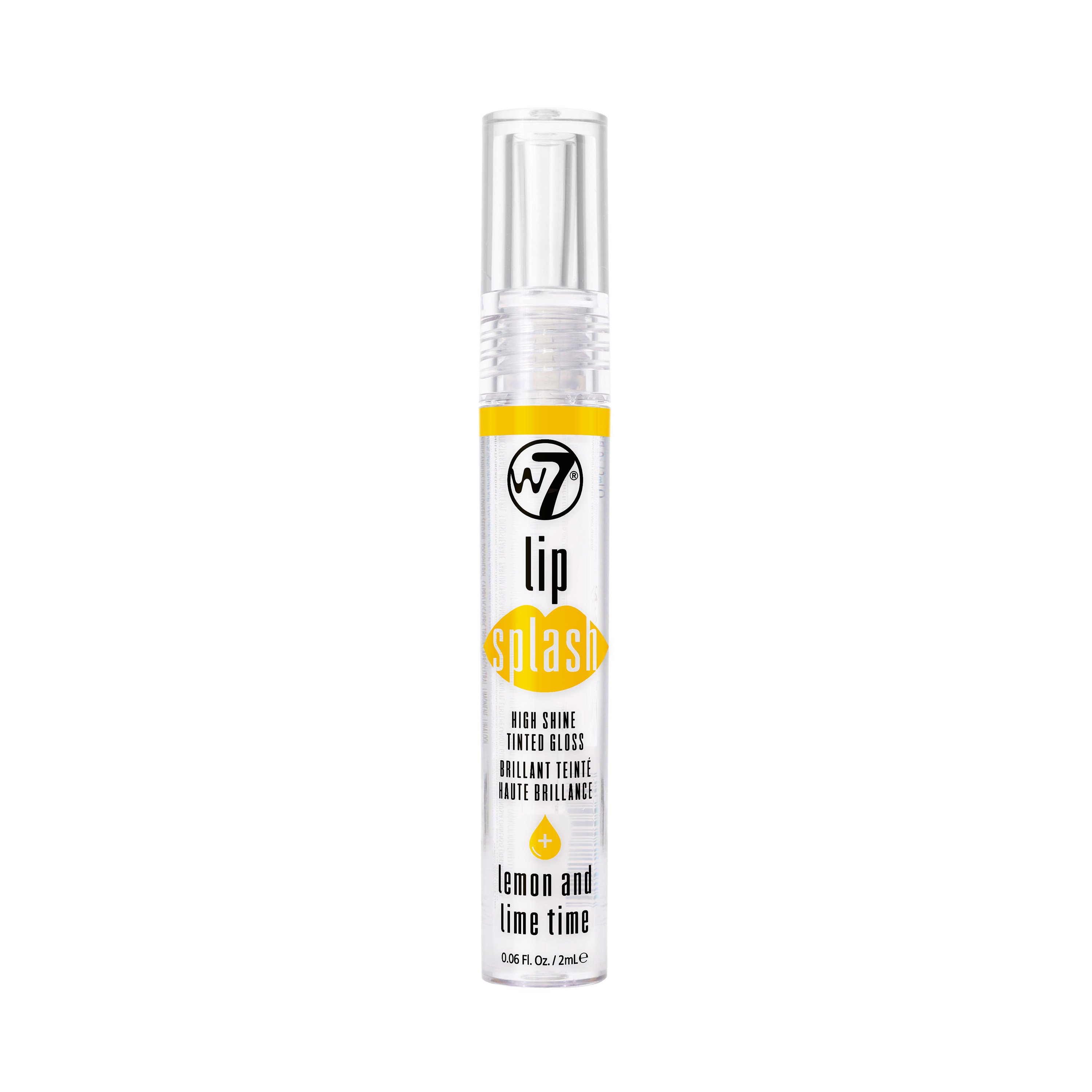W7 Lip Splash Gloss - Lemon And Lime Time - Shop Lip gloss at H-E-B