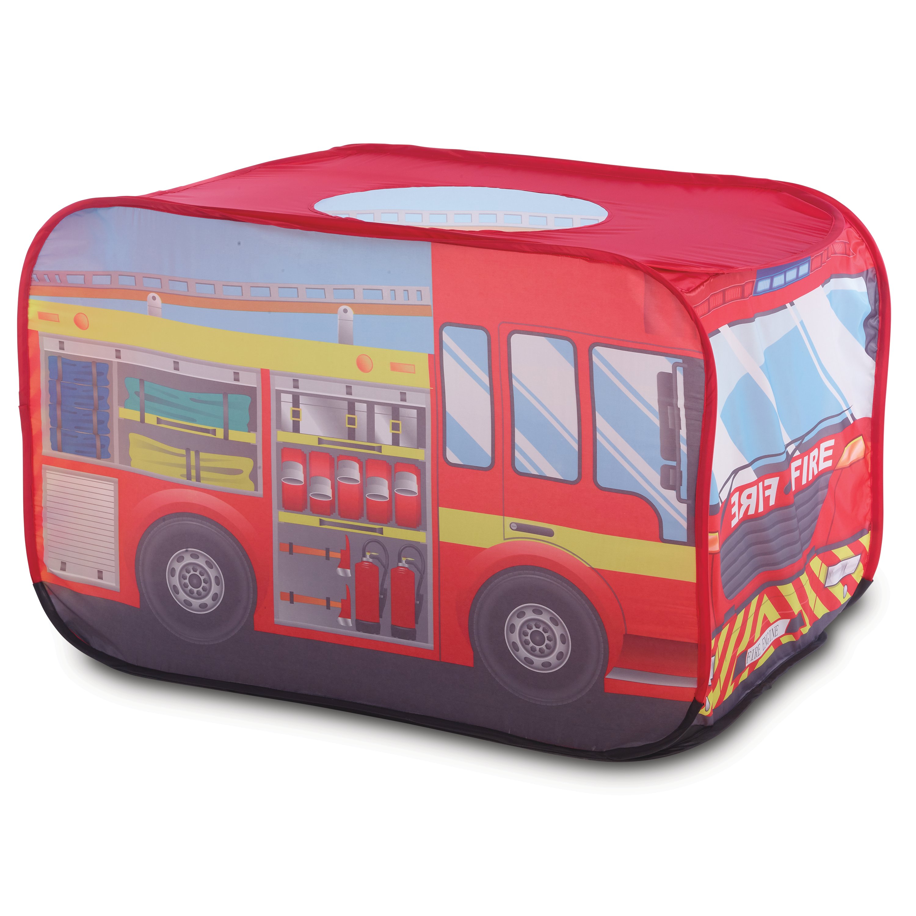 H-E-B Beyond Imagination! Fire Engine Play Tent - Shop Playsets at H-E-B