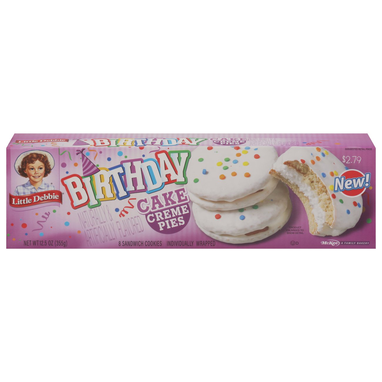 Little Debbie Birthday Creme Pies - Shop Snack cakes at H-E-B
