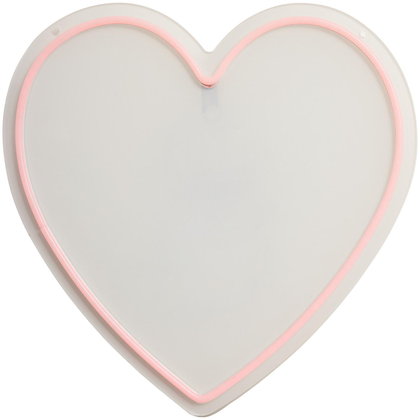 Destination Holiday Neon Heart Valentine's Wall Sign - Shop Seasonal ...