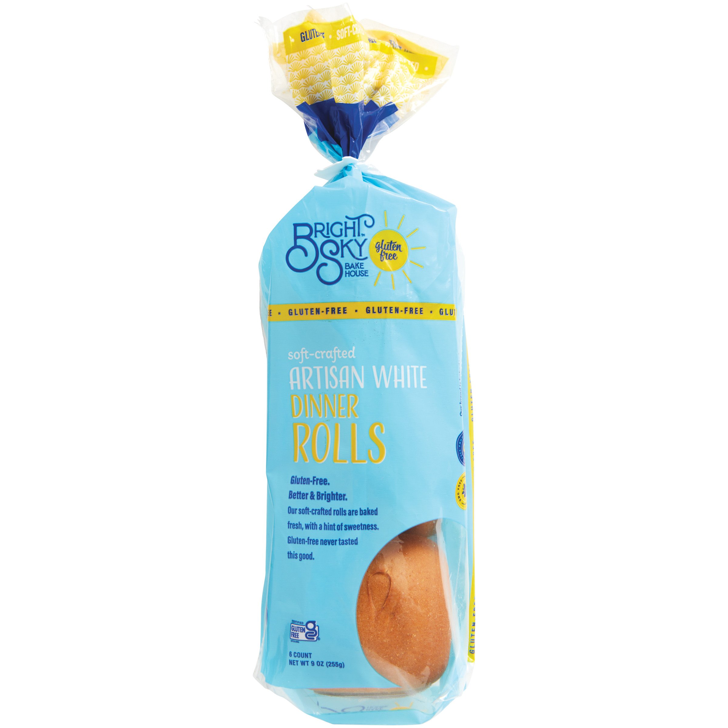 Bright Sky Bake House Gluten Free Artisan White Dinner Rolls - Shop ...