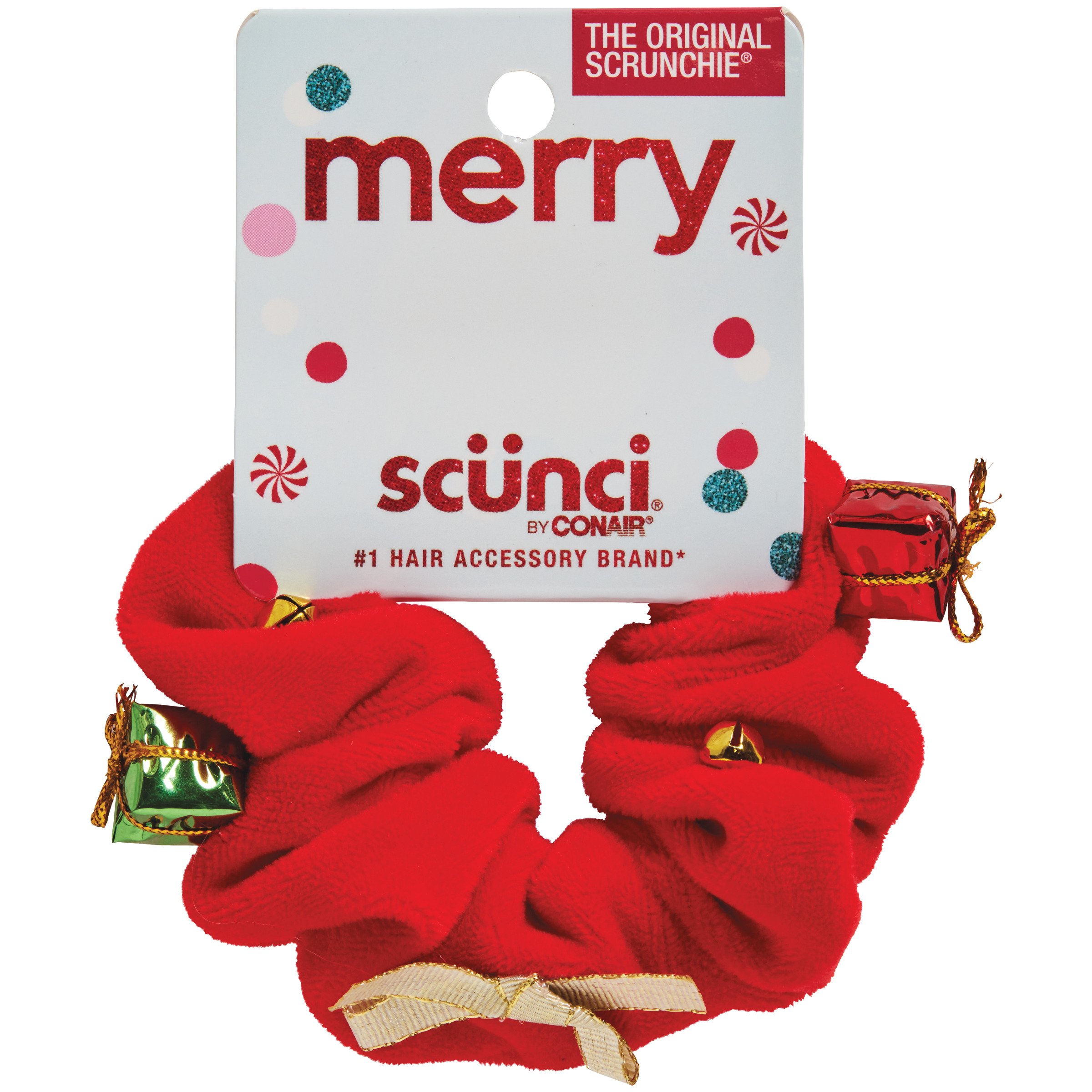 Scunci Red Velvet Scrunchie - Shop Hair accessories at H-E-B