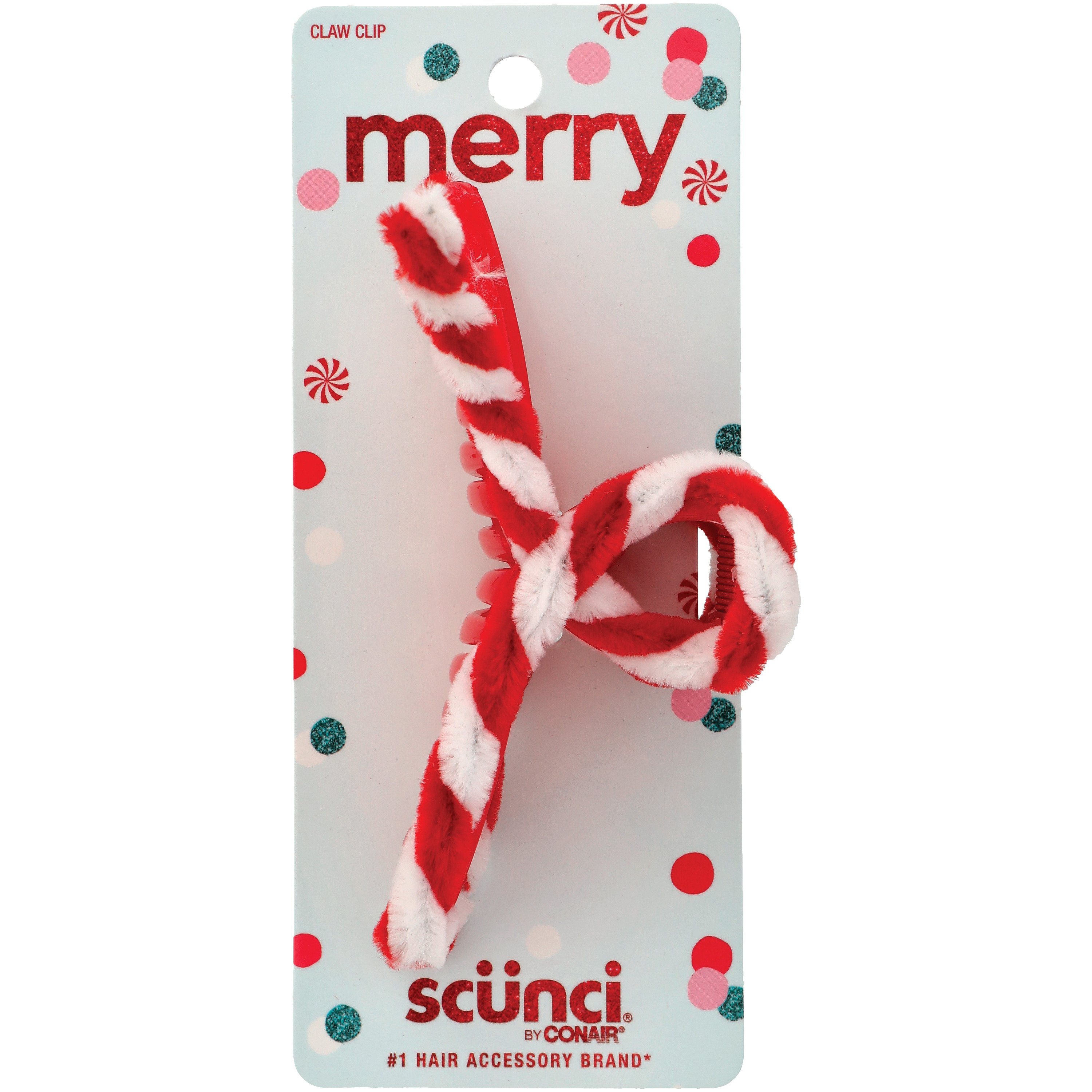 Scunci Candy Cane Loop Hair Clip - Shop Hair accessories at H-E-B