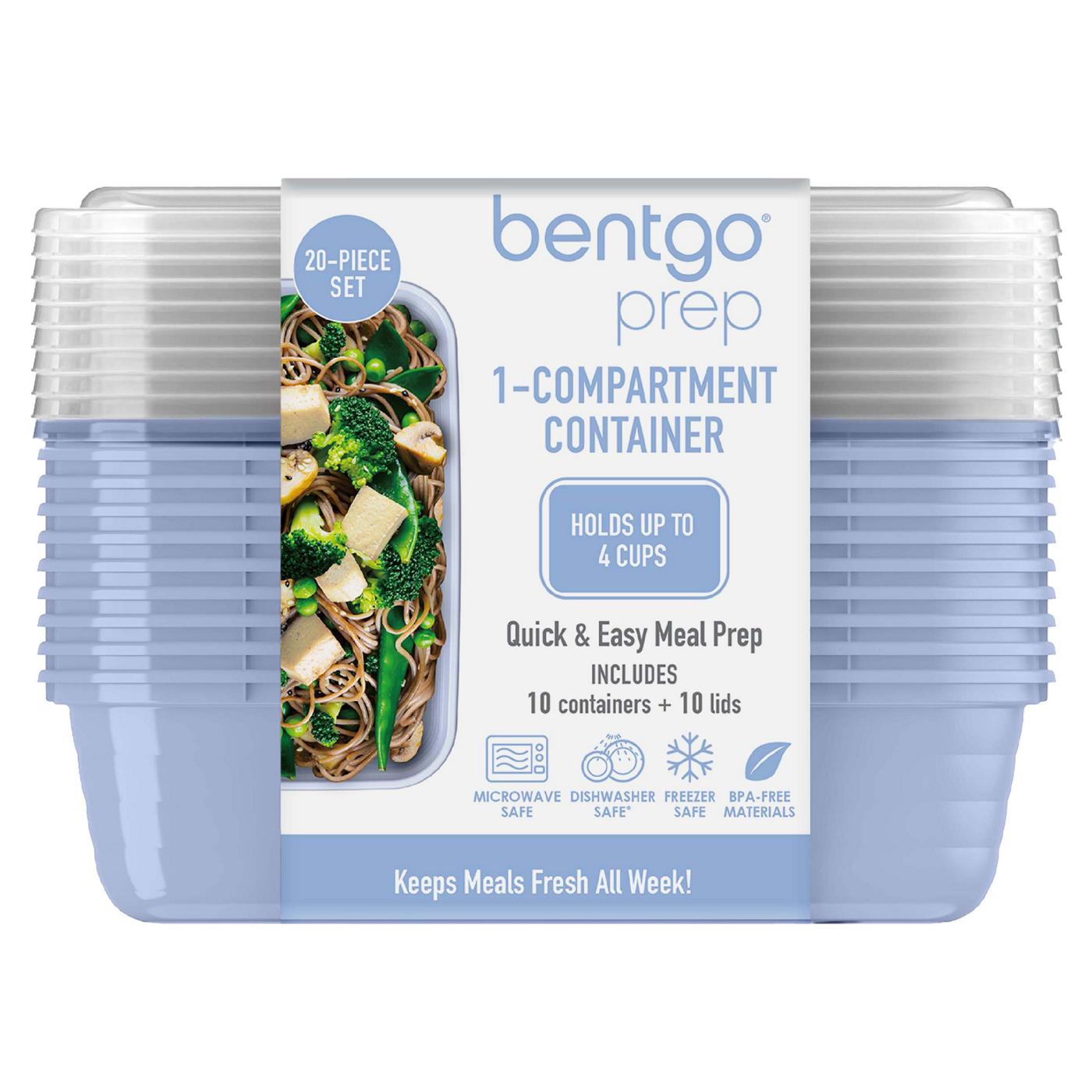 Bentgo Prep 1 Compartment Containers - Periwinkle - Shop Food storage ...