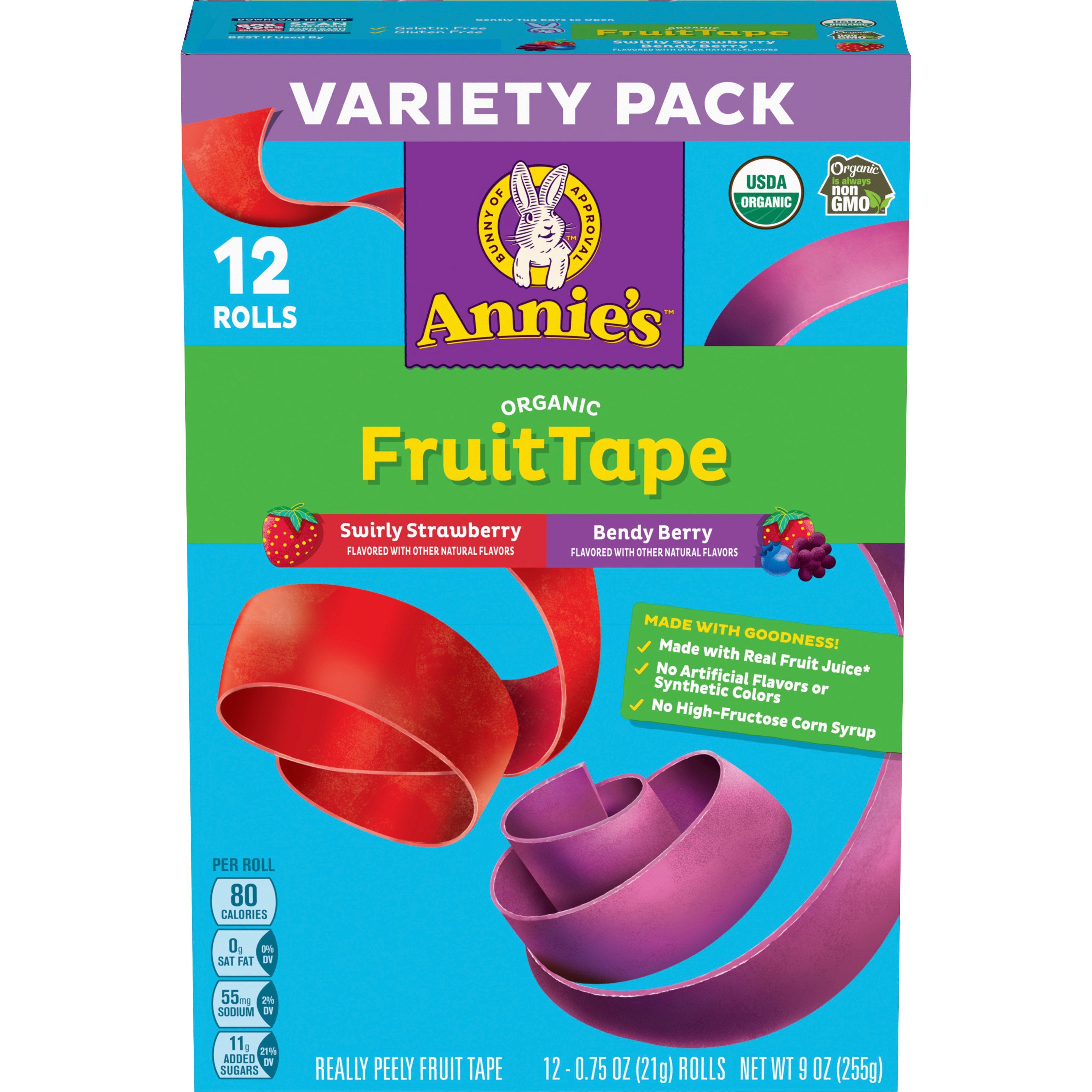 Annie's Organic Fruit Tape Variety Pack - Shop Fruit snacks at H-E-B