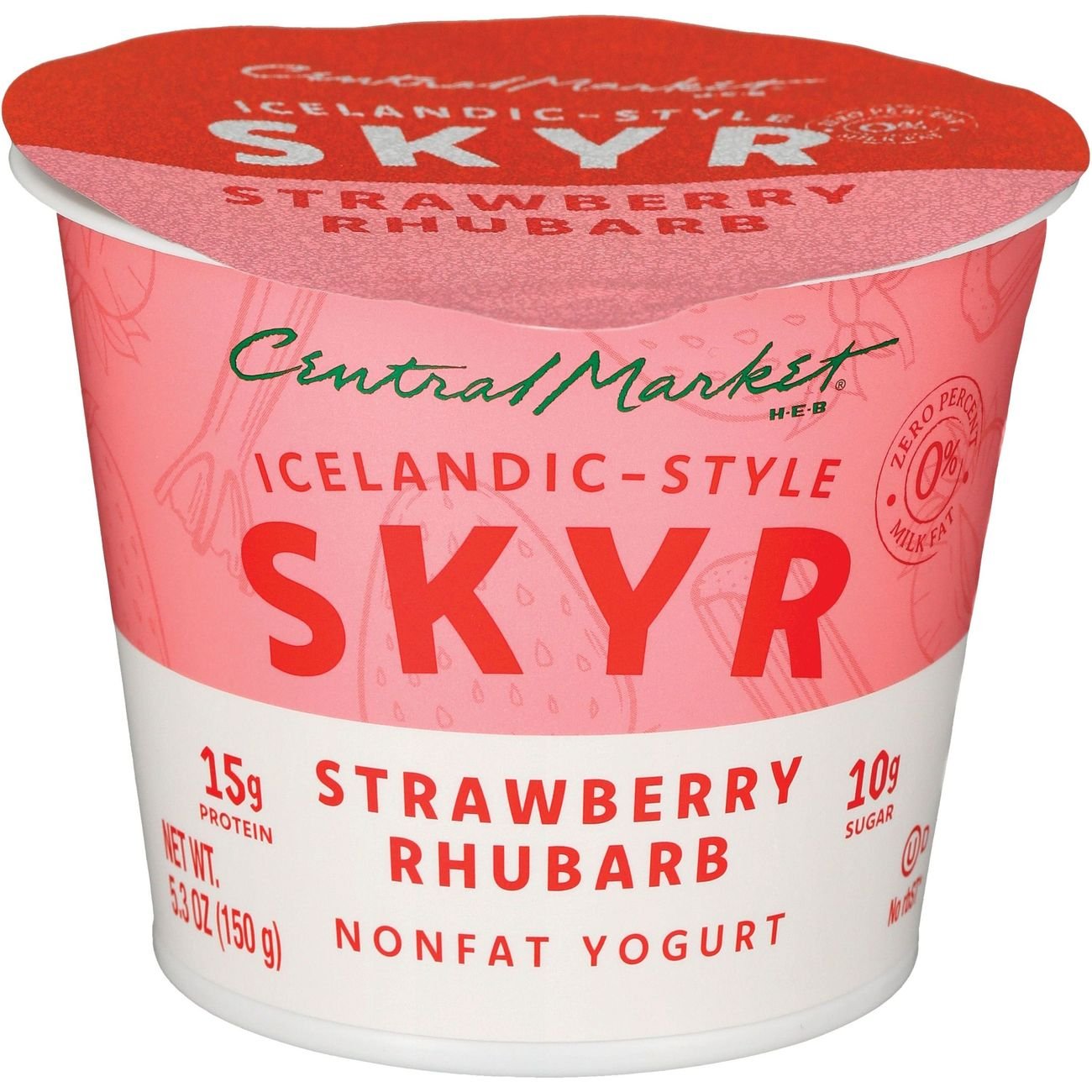 Central Market 15g Protein Icelandic Style Skyr Nonfat Yogurt ...