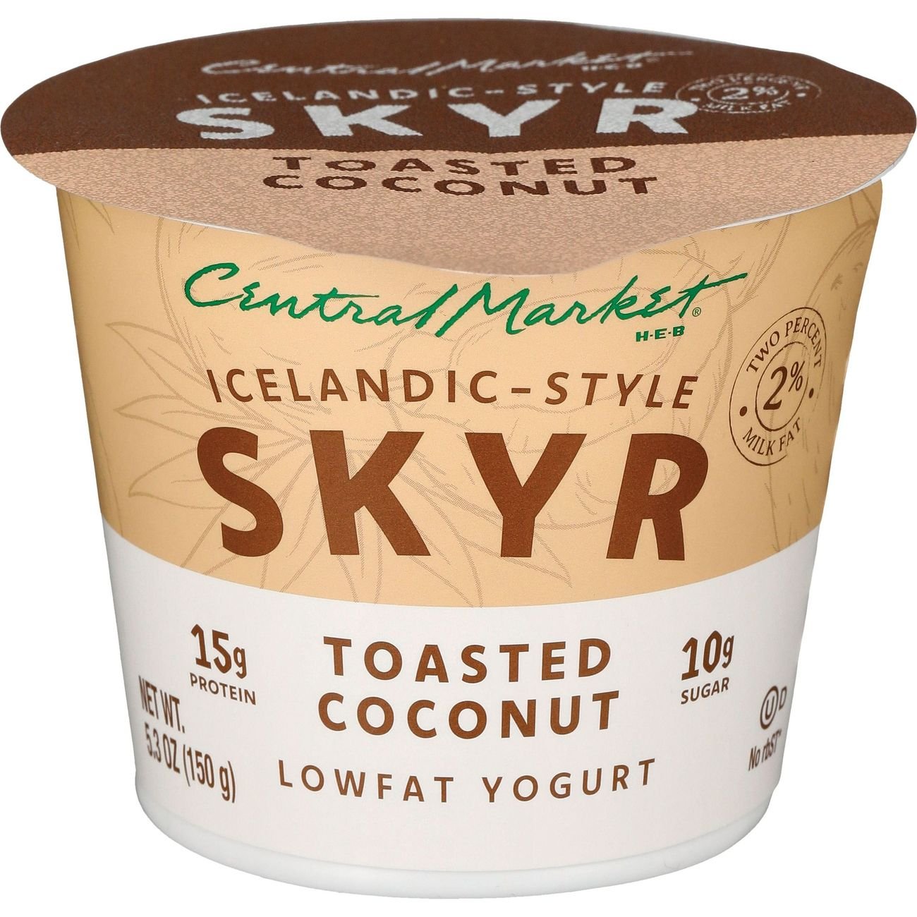 Central Market 15g Protein Icelandic Style Skyr Low Fat Yogurt ...