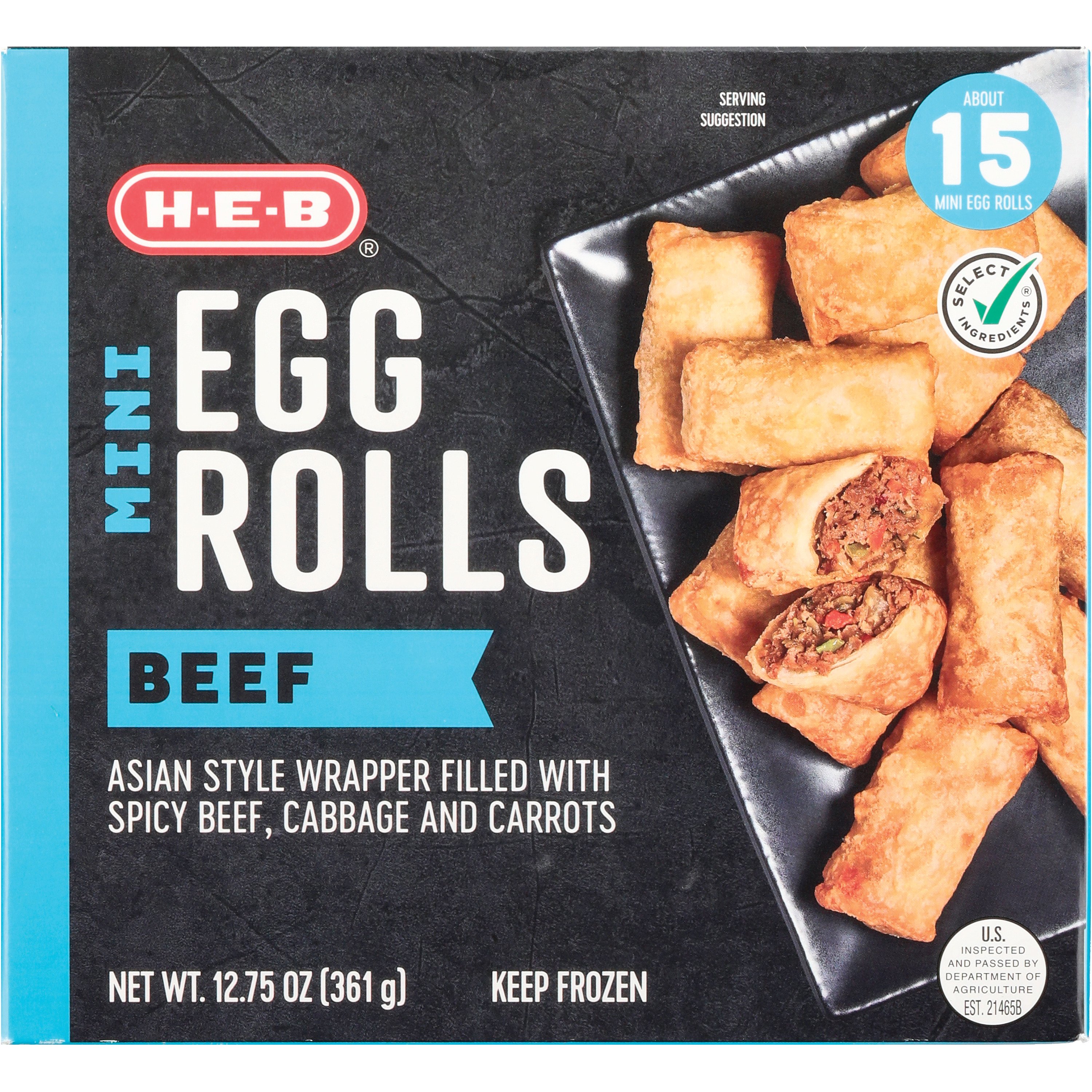 H-E-B Mini Beef Egg Rolls - Shop Appetizers at H-E-B