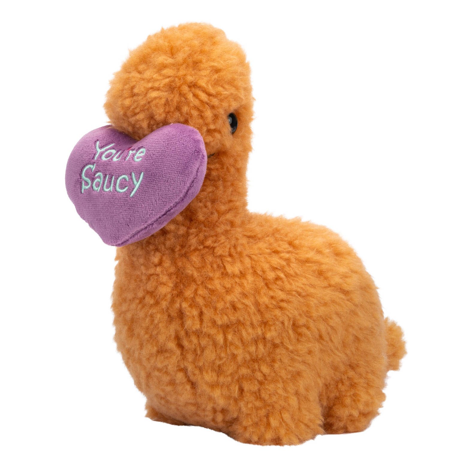 Destination Holiday Snackeez Apatosaurus Dino Nugget Valentine's Plush ...