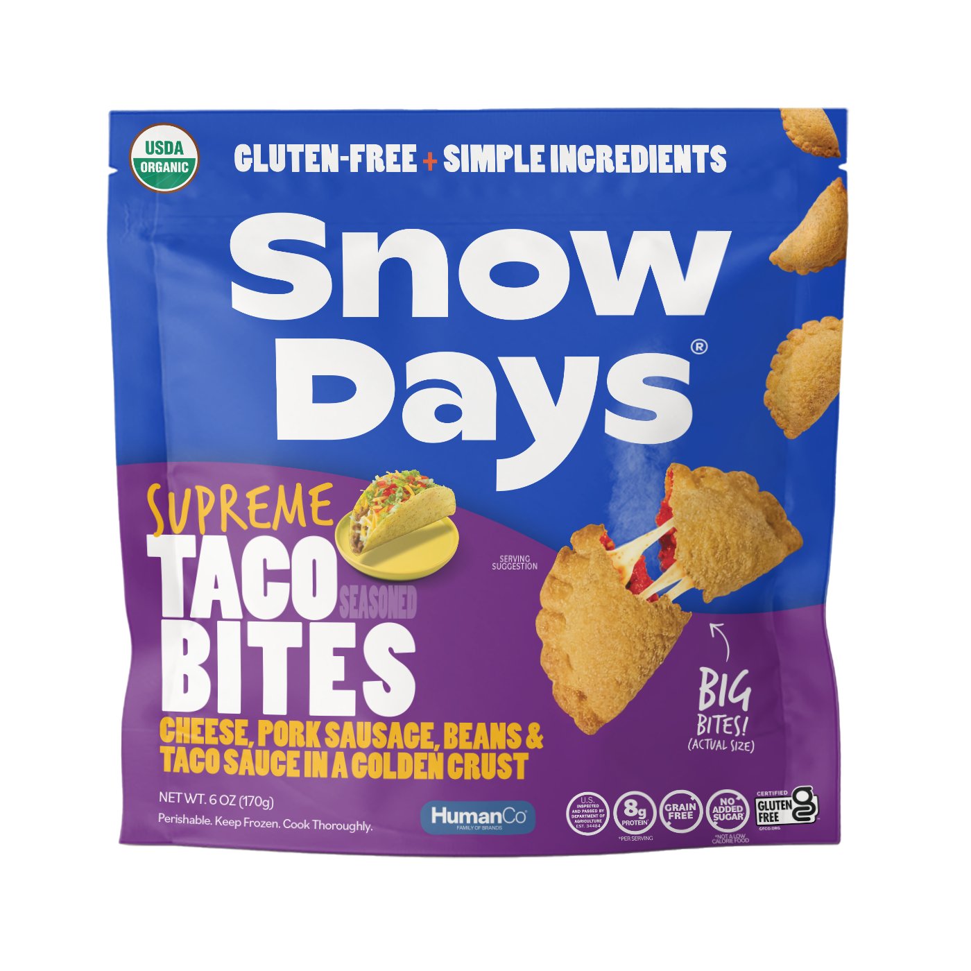 Snow Days Supreme Taco Pizza Bites - Shop Entrees & sides at H-E-B