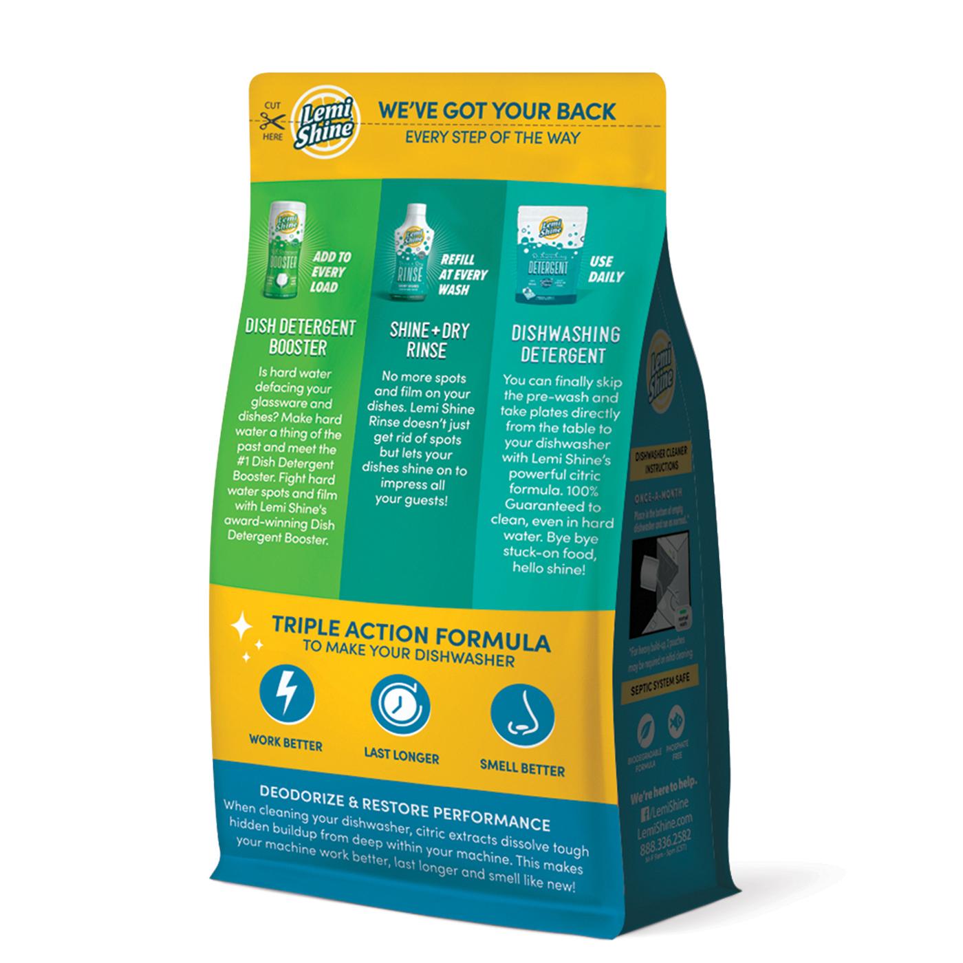 Lemi Shine Dishwasher Cleaner and Deodorizer Powder - Shop Dish soap ...