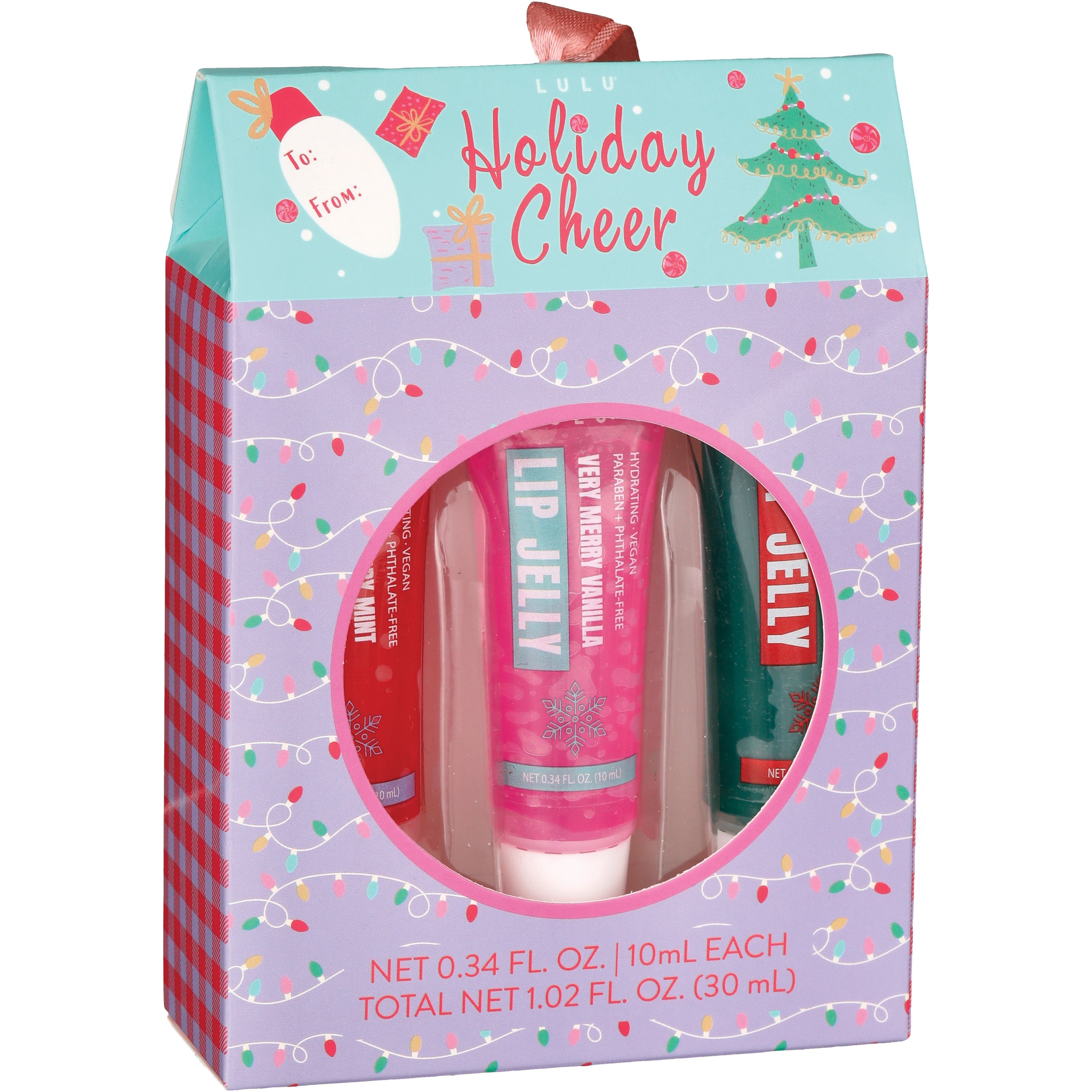 Lulu Holiday Cheer Lip Jellies Set - Shop Lip gloss at H-E-B