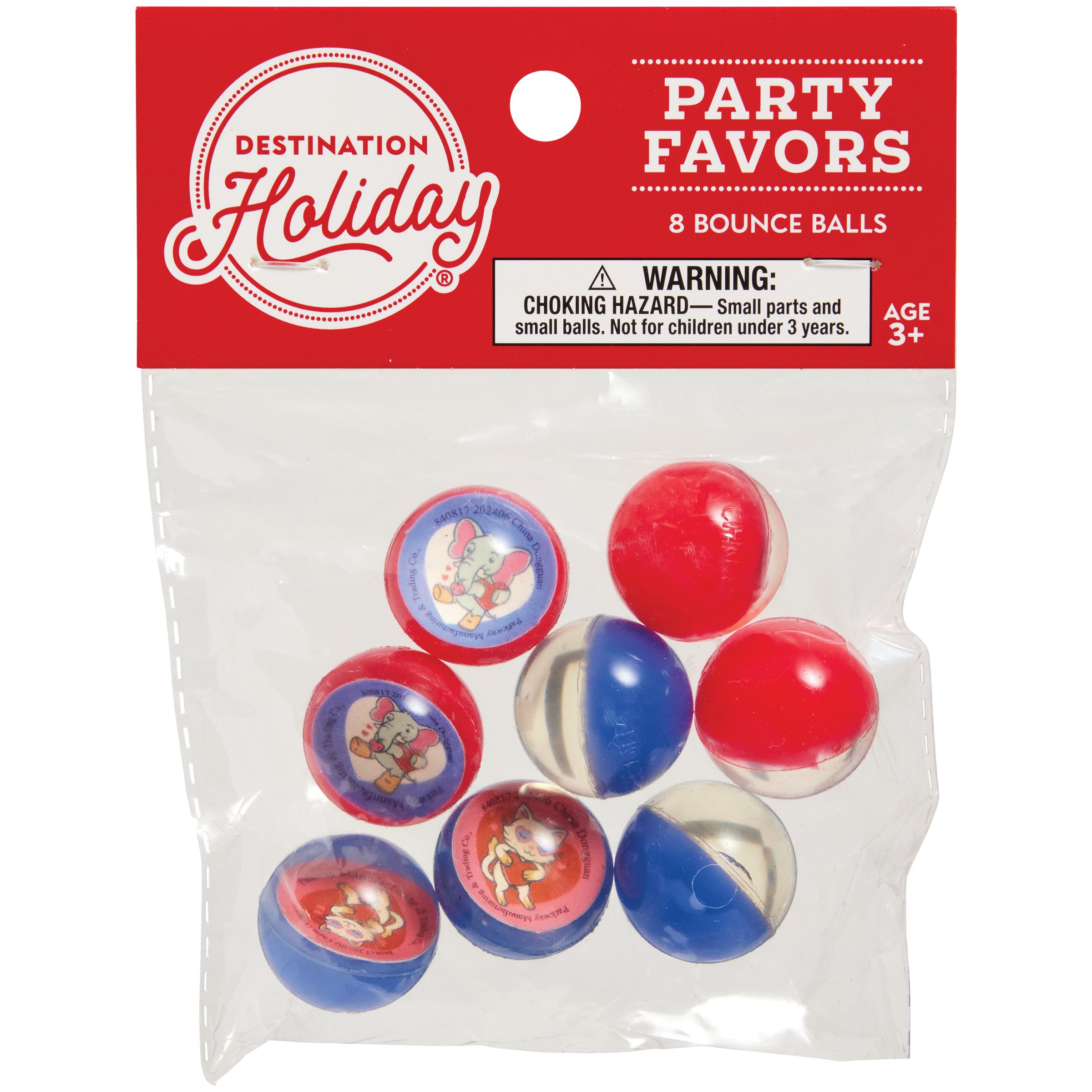Destination Holiday Valentines Bounce Balls - Shop Favors at H-E-B