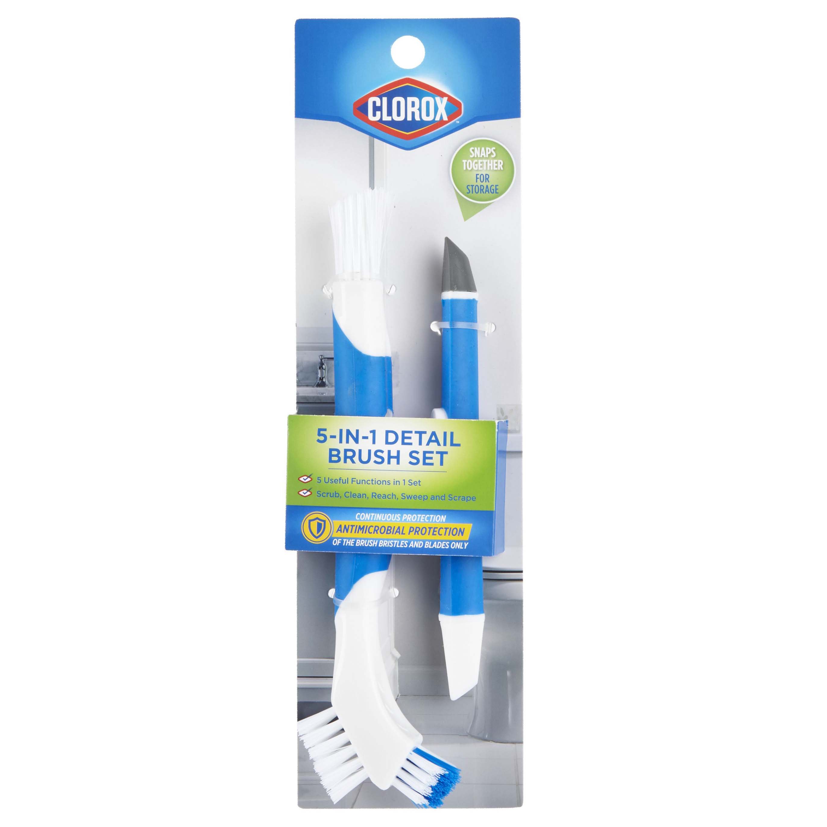 Clorox 5-in-1 Detail Brush Set - Shop Brushes at H-E-B