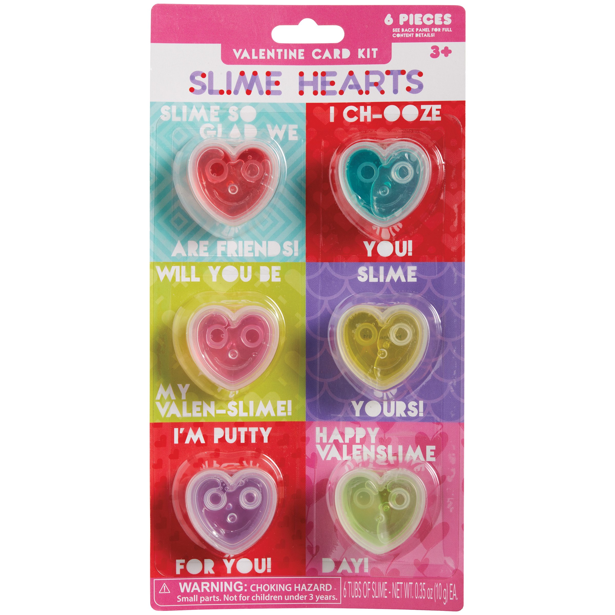 Destination Holiday Valentine's Slime Heart Exchange Cards - Shop ...