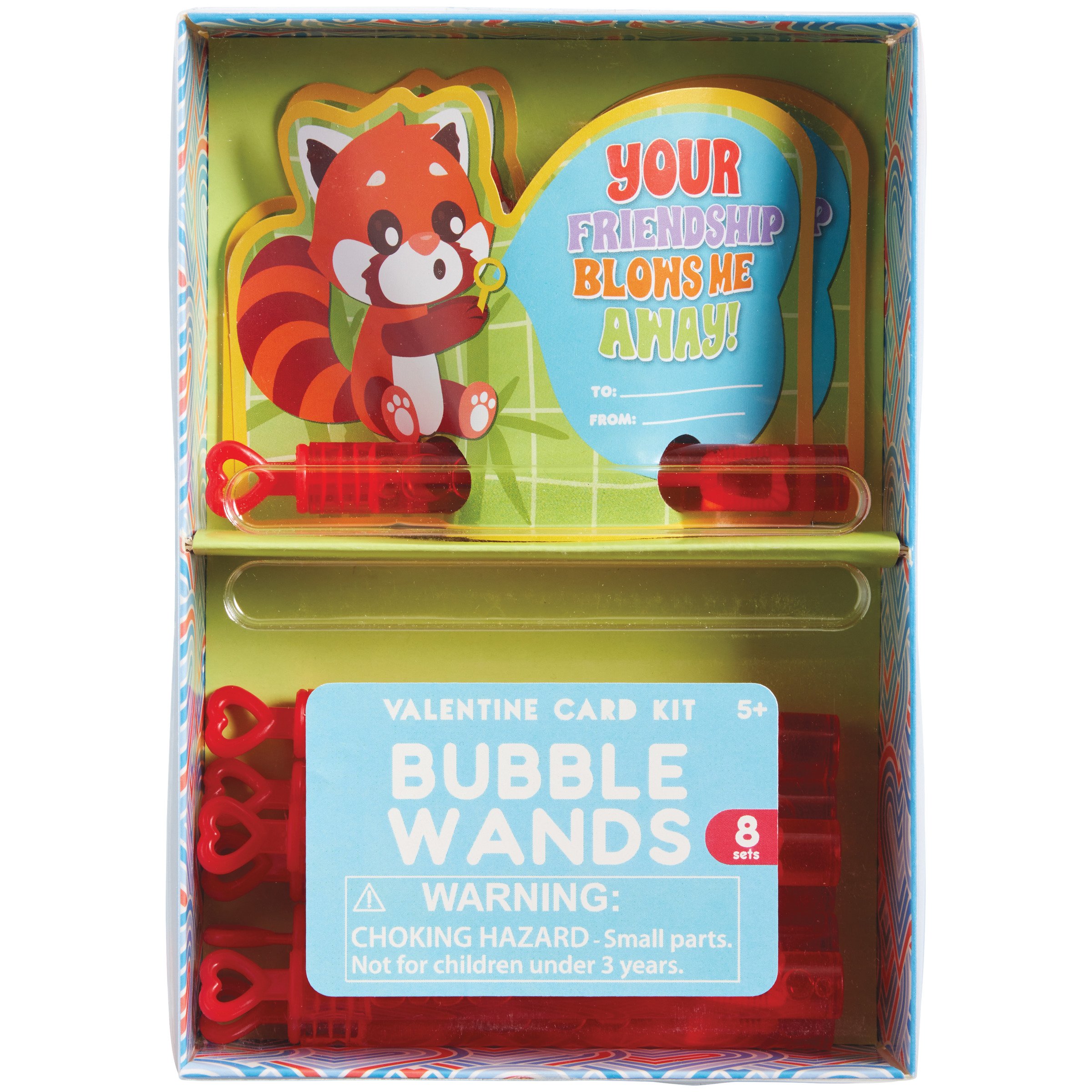Destination Holiday Bubble Wand Valentine's Exchange Card Kit - Shop ...