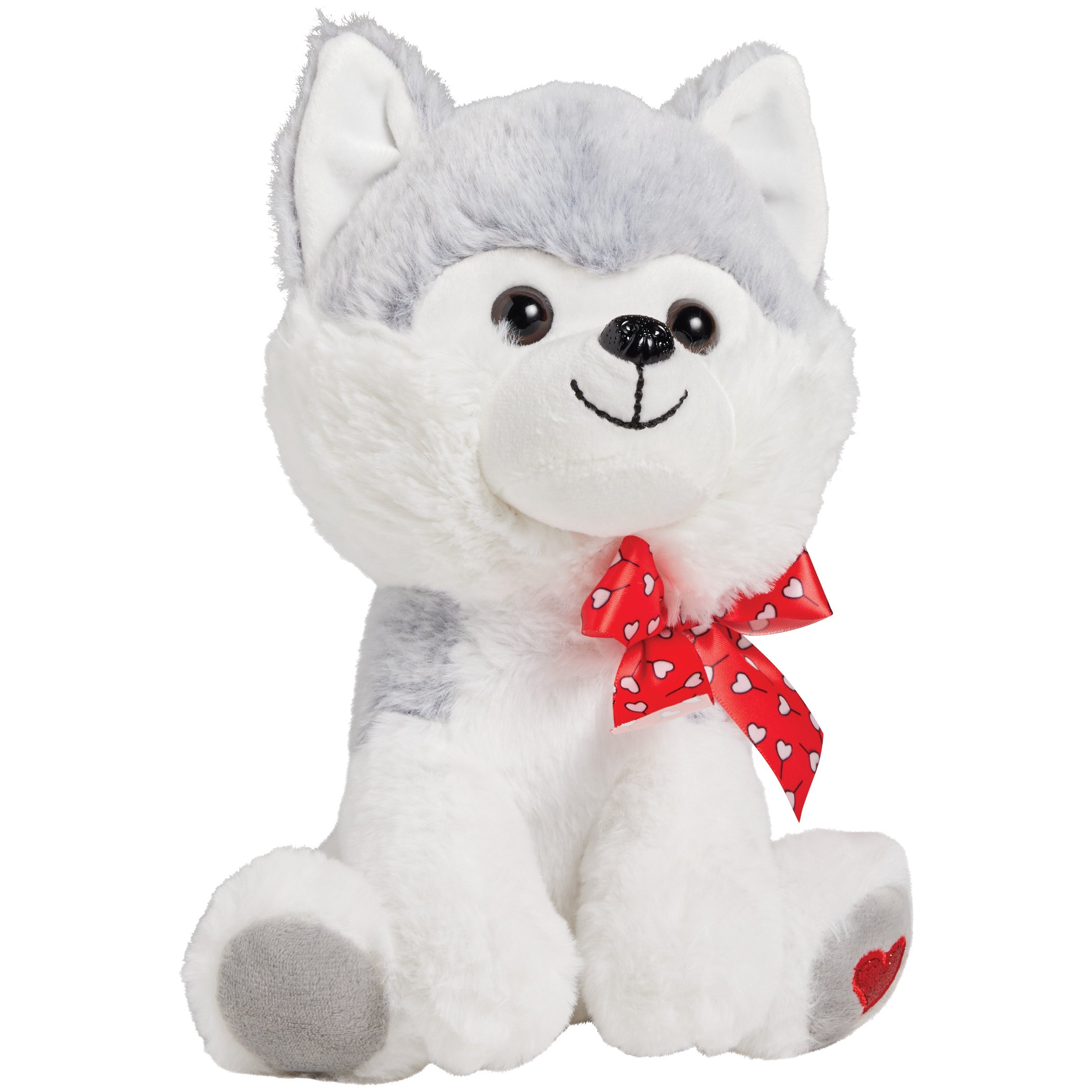 Destination Holiday Husky Puppy Valentine's Plush - Shop Plush toys at ...