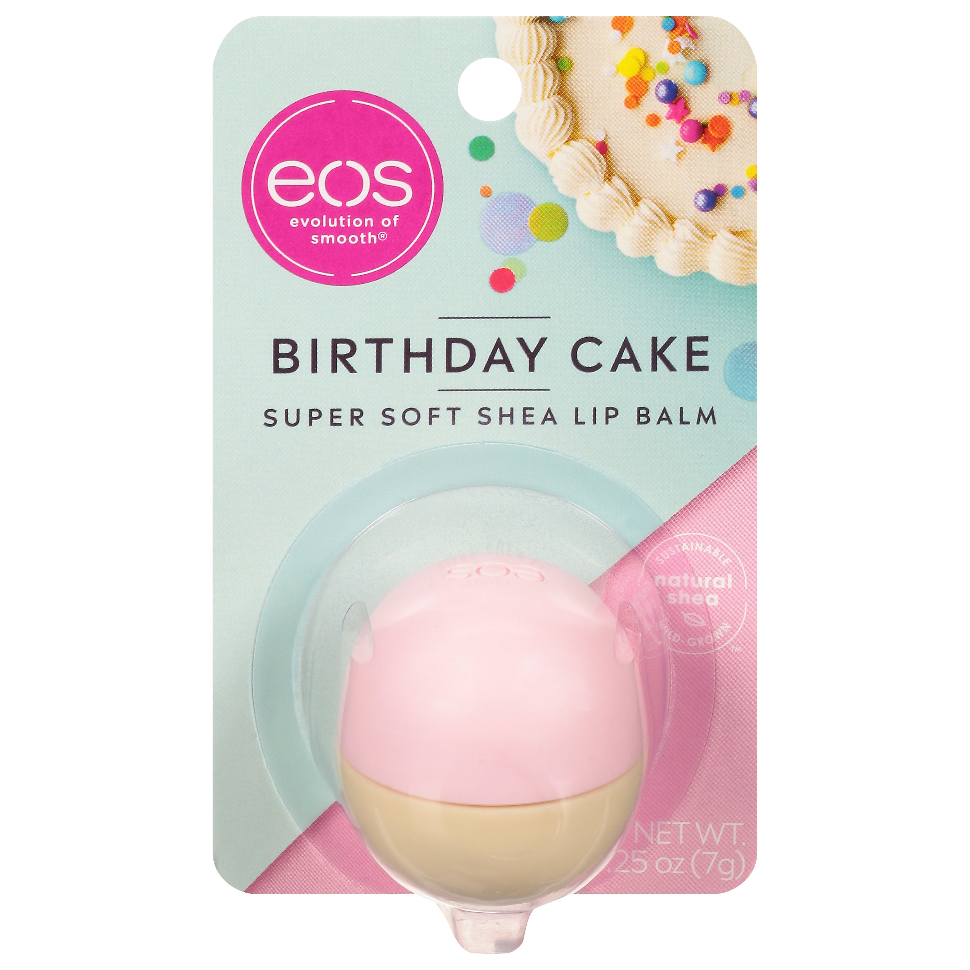 eos Lip Balm - Birthday Cake - Shop Lip balm & treatments at H-E-B