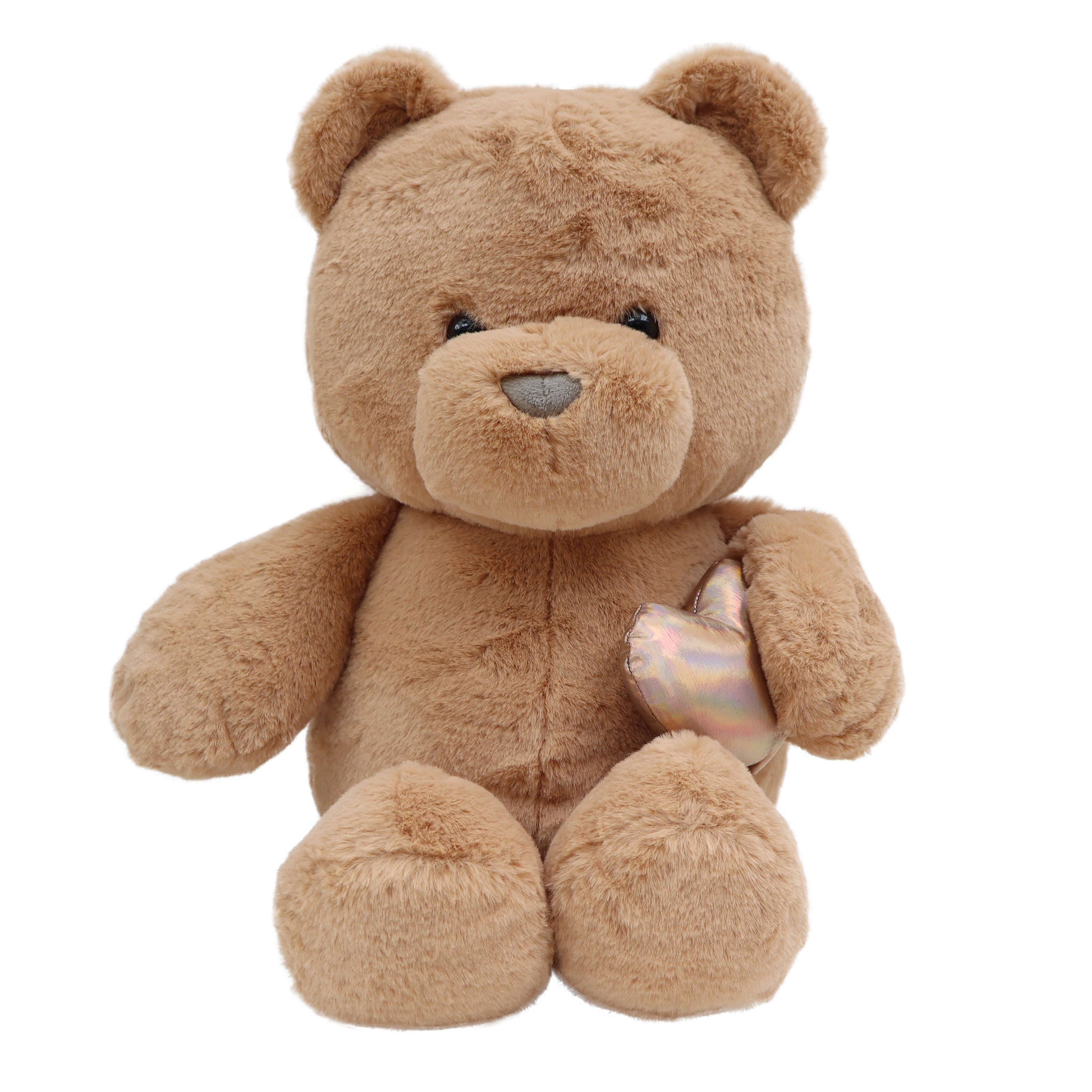Destination Holiday Teddy Bear Valentine's Plush - Tan - Shop Plush ...