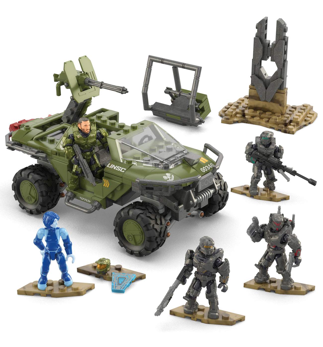 MEGA Halo Fleetcom Warthog Set - Shop Lego & building blocks at H-E-B
