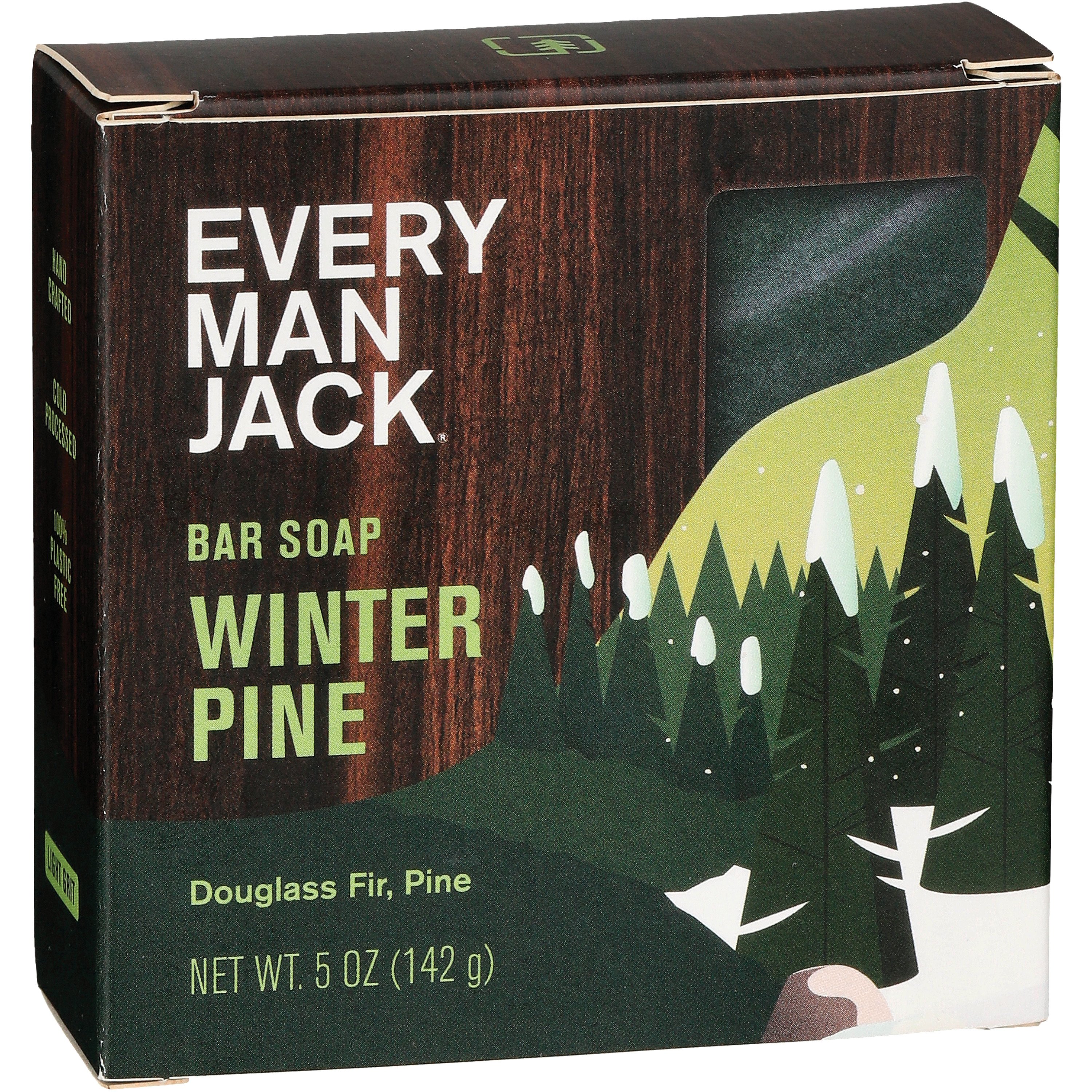 Every Man Jack Wintry Pine Bar Soap - Douglas Fir & Pine - Shop Hand ...