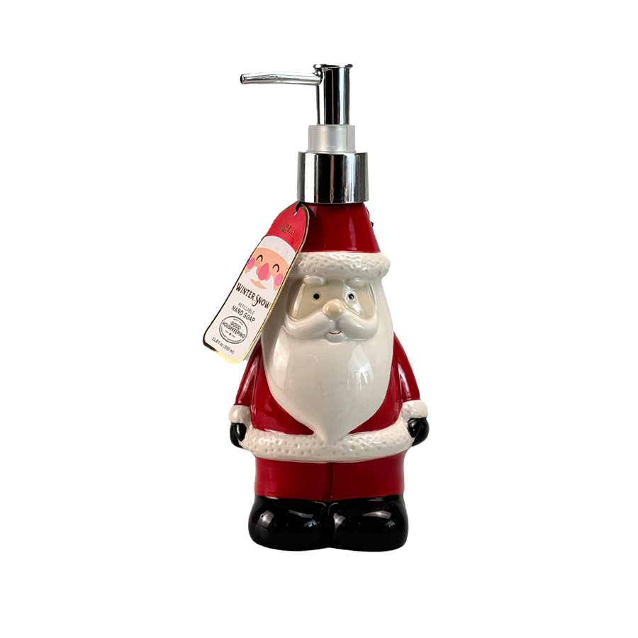 Simple Pleasures Ceramic Santa Hand Soap - Winter Snow - Shop Hand ...