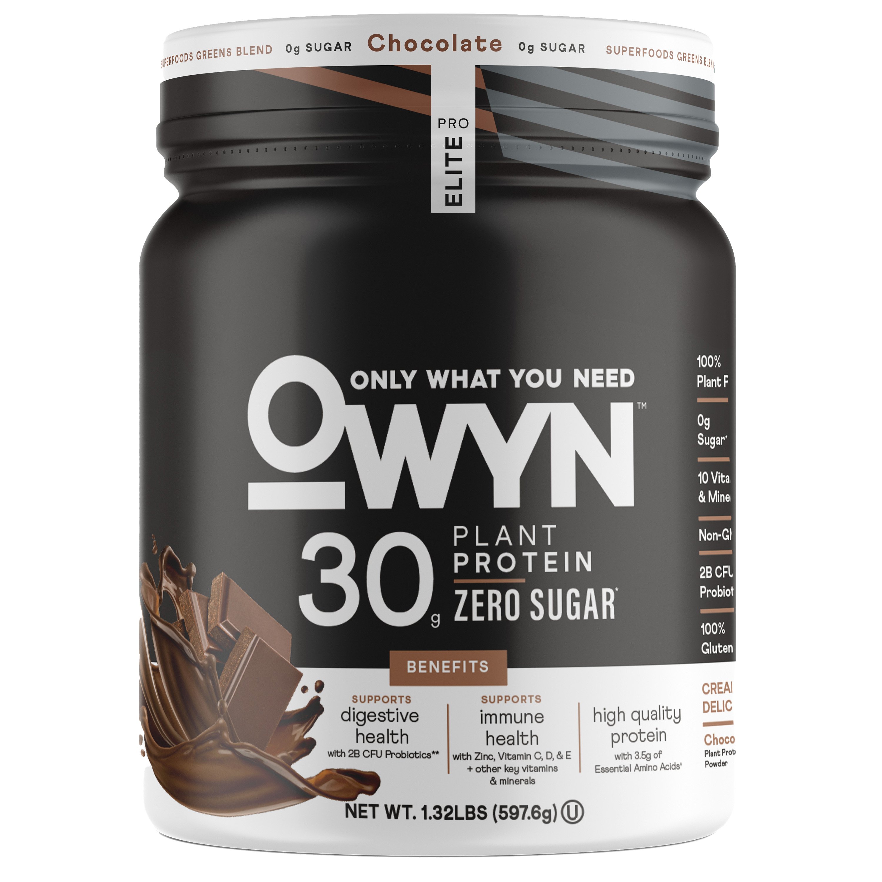 OWYN Pro Elite 30g Plant Protein Powder - Chocolate - Shop Diet ...
