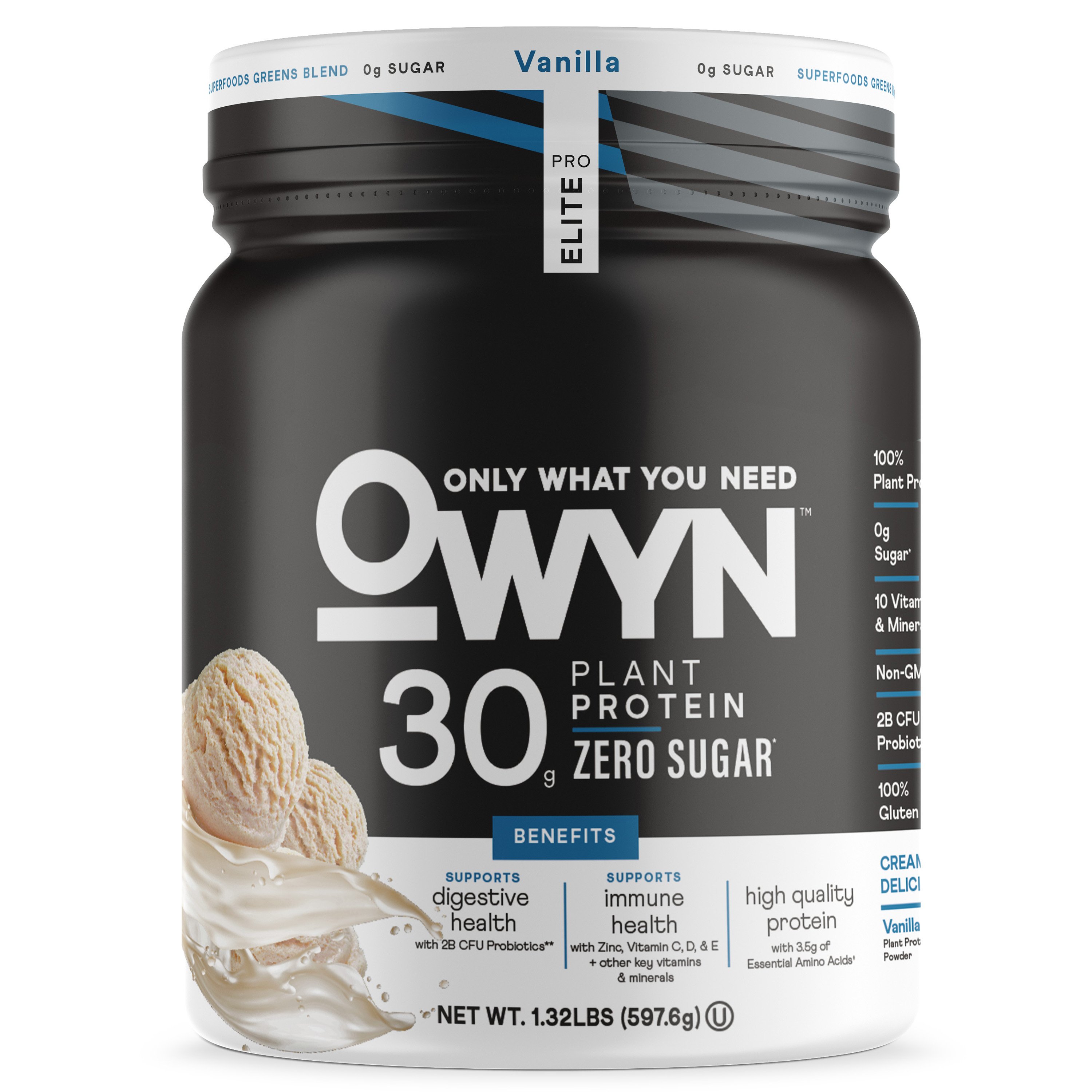 OWYN Pro Elite 30g Plant Protein Powder - Vanilla - Shop Diet & fitness ...