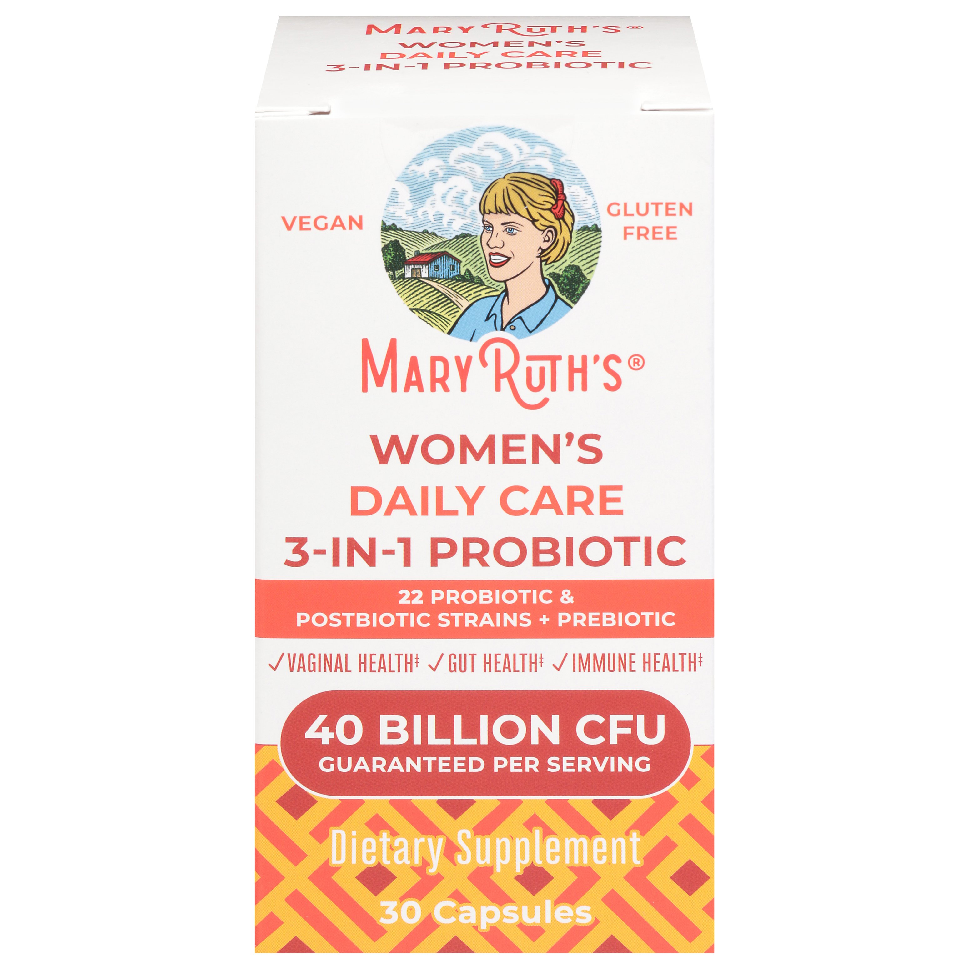 Mary Ruth's Women's Daily Care 3-in-1 Probiotic Capsules - Shop Diet ...