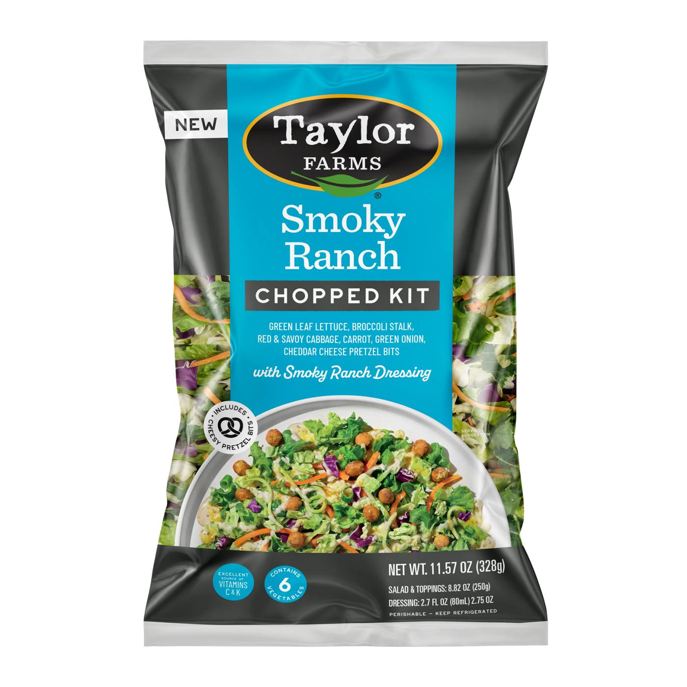Taylor Farms Smoky Ranch Chopped Salad Kit - Shop Salads at H-E-B