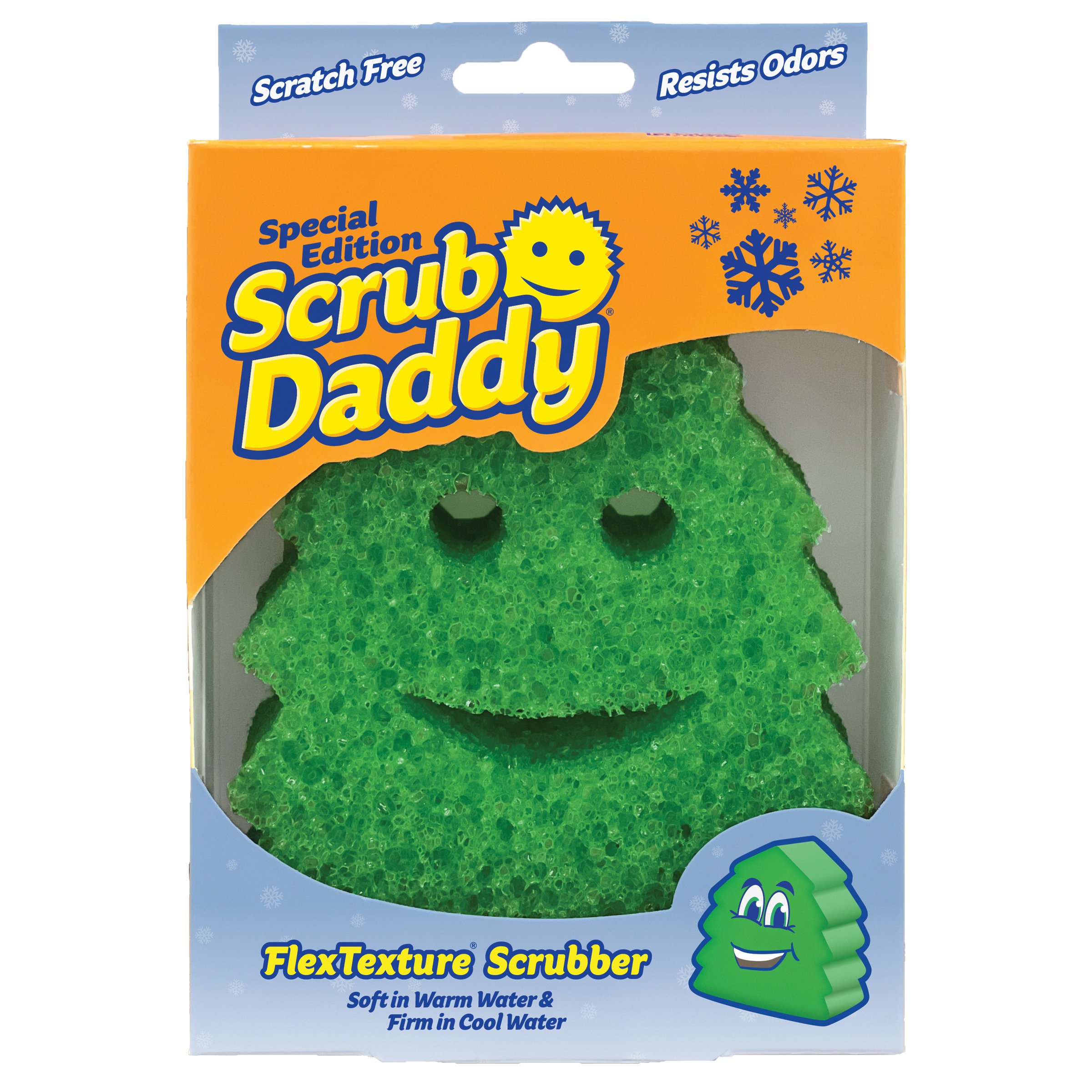 Scrub Daddy Green Tree FlexTexture Scrubber - Shop Sponges & scrubbers ...