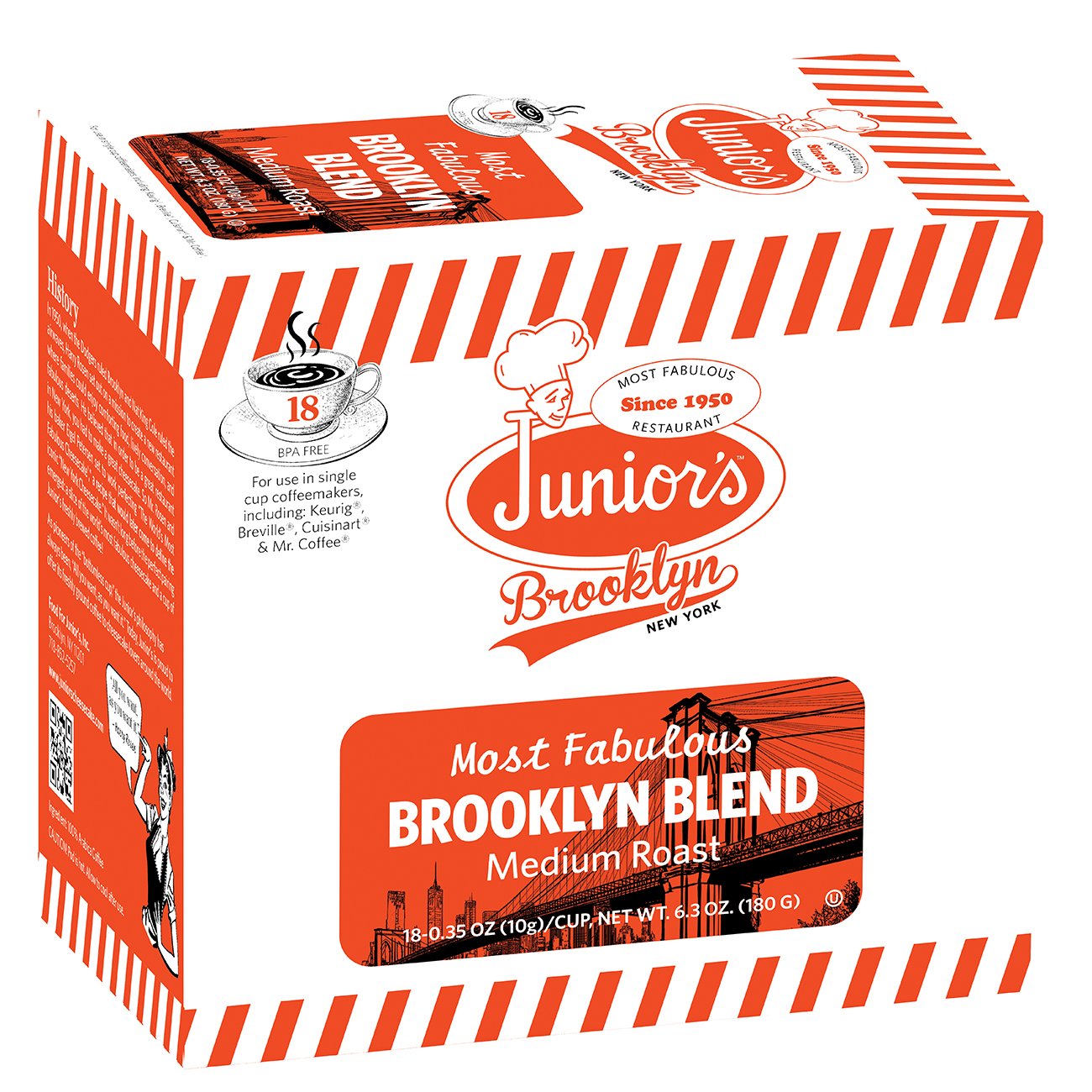 Junior's Brooklyn Blend Medium Roast - Shop Coffee at H-E-B