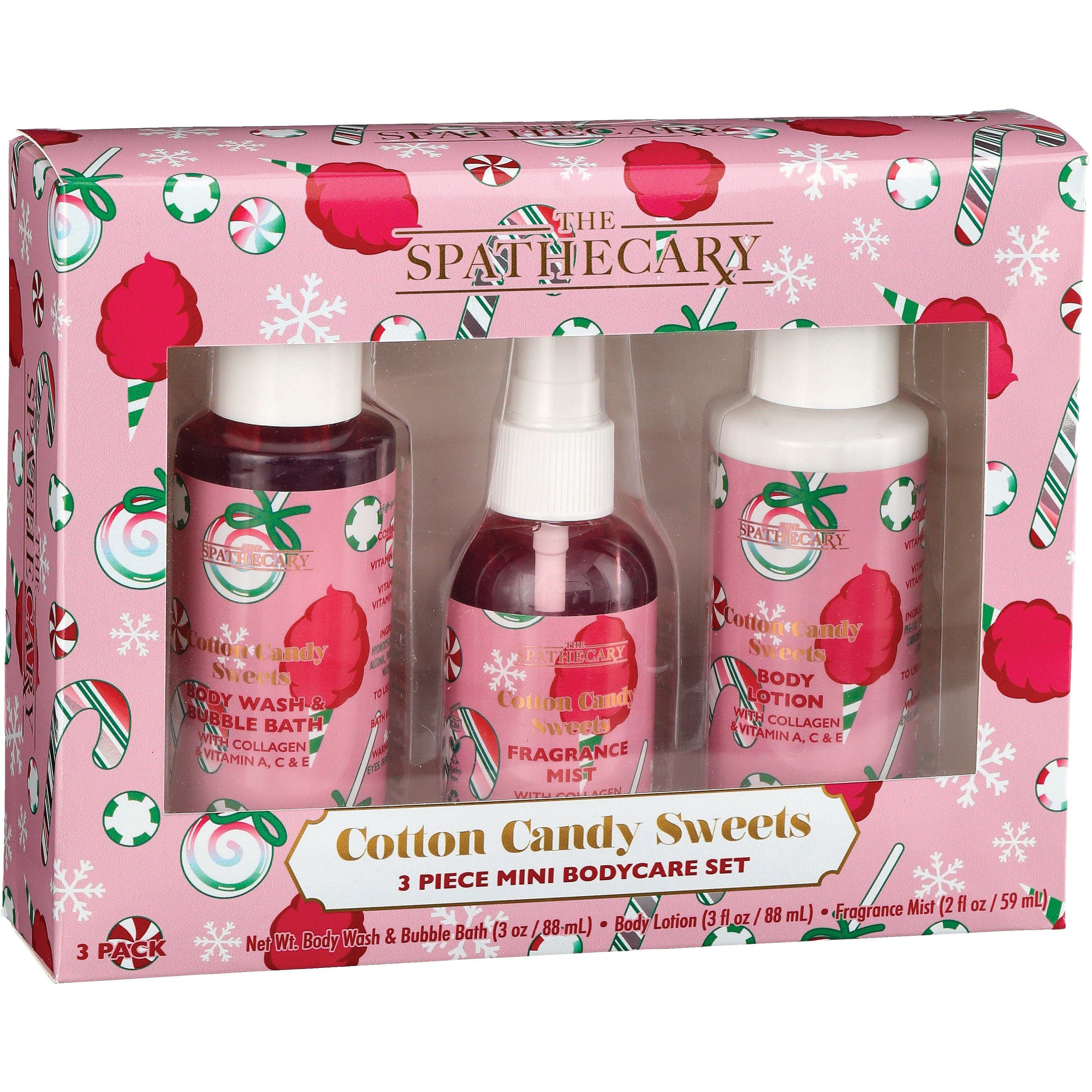 Spathecary Mini Bodycare Set - Cotton Candy Sweets - Shop Bath & skin ...