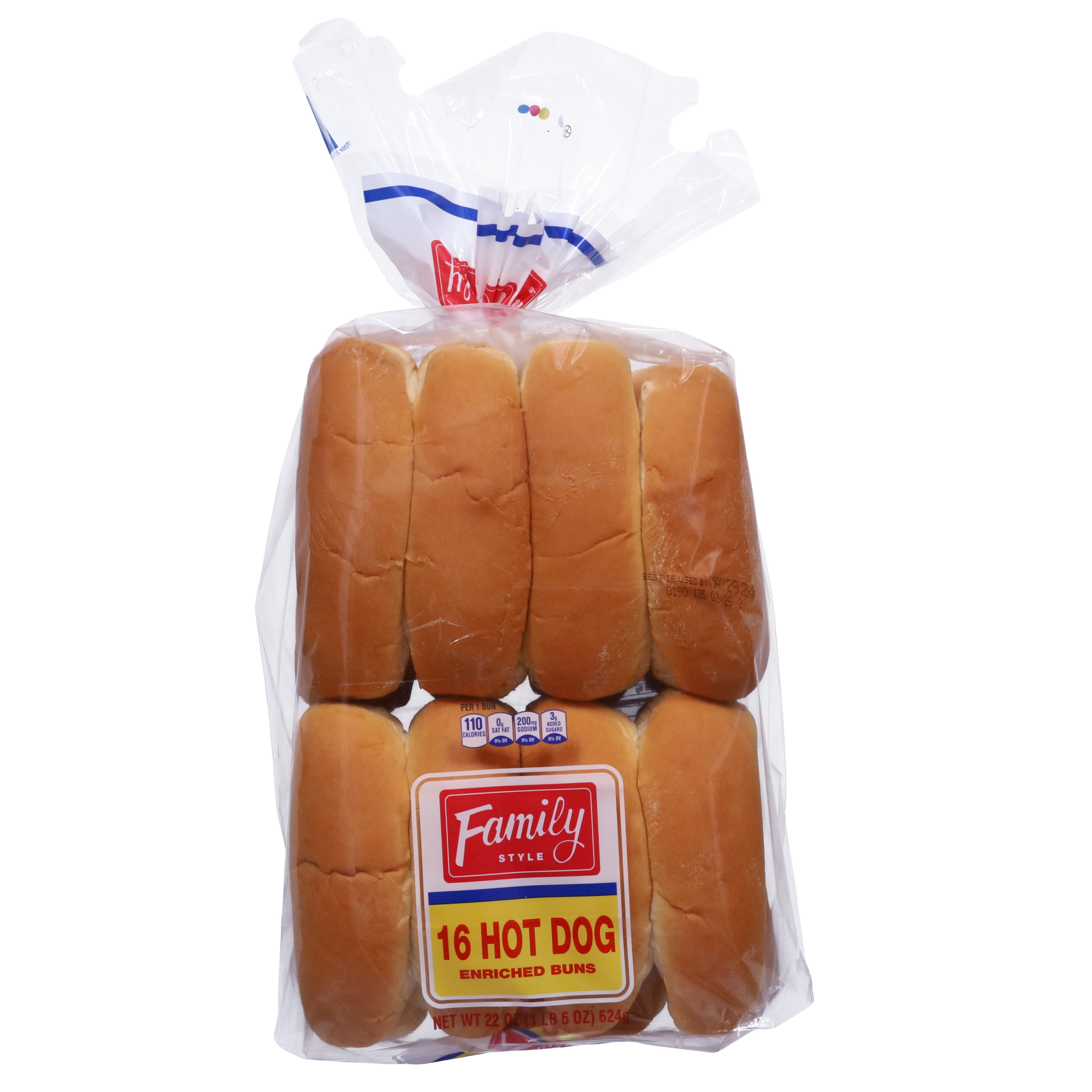 Family Style Hot Dog Buns - Shop Buns & rolls at H-E-B
