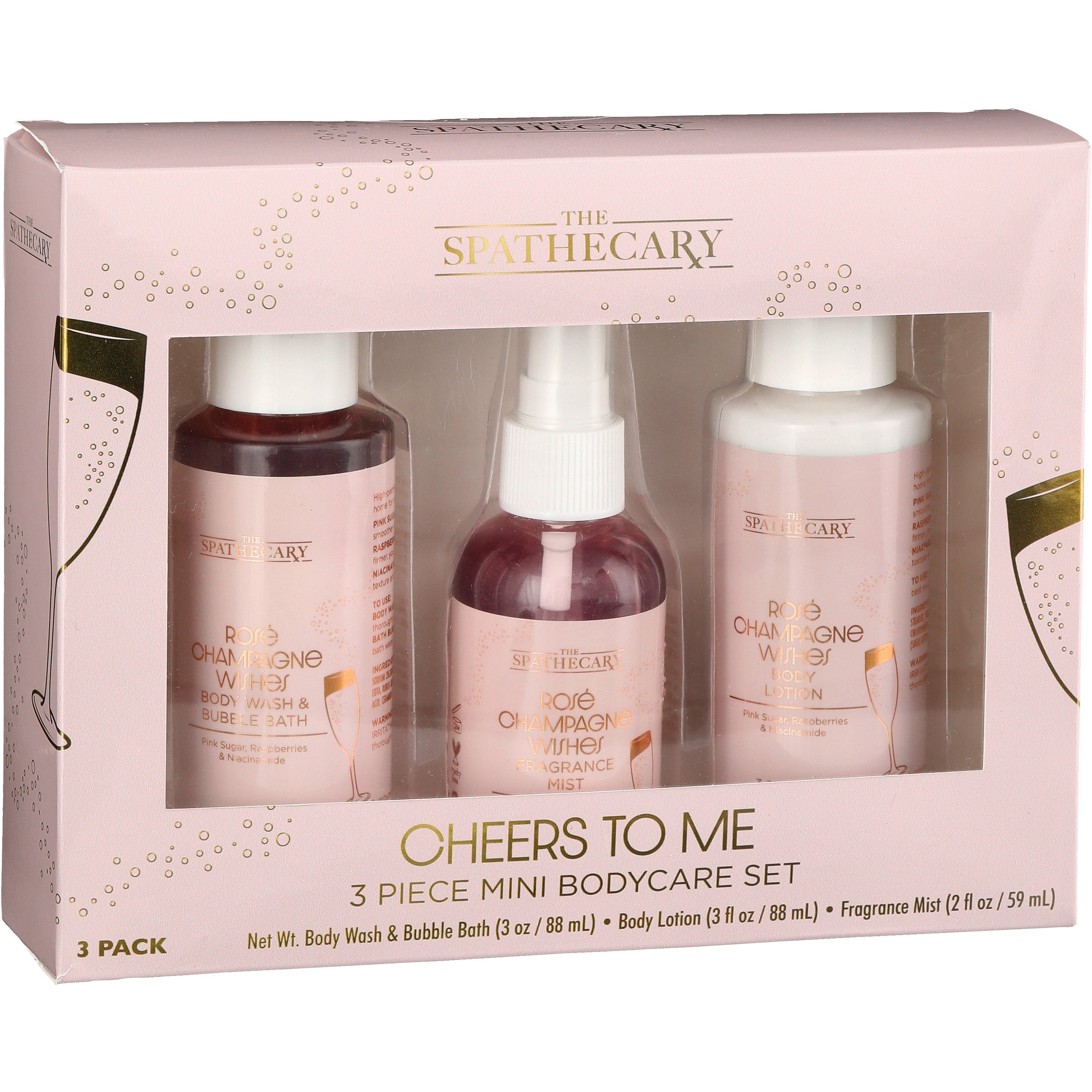 Spathecary Mini Bodycare Set - Cheers To Me - Shop Bath & skin care ...