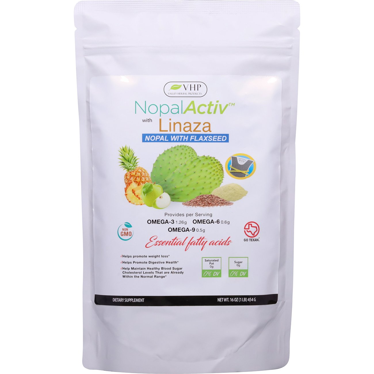 VHP NopalActiv with Linaza - Shop Diet & fitness at H-E-B