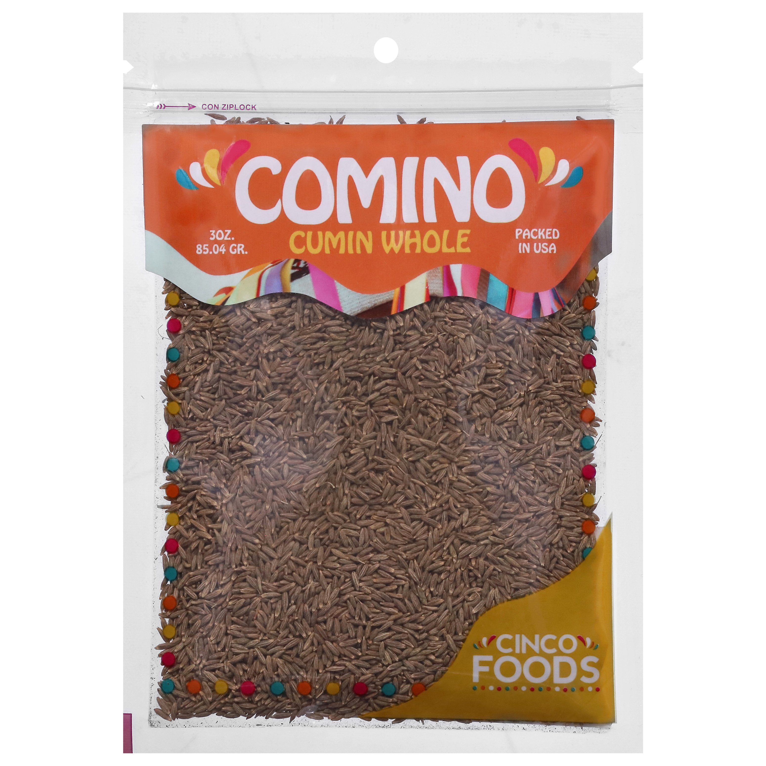 Cinco Foods Cumin Whole - Shop Herbs & spices at H-E-B