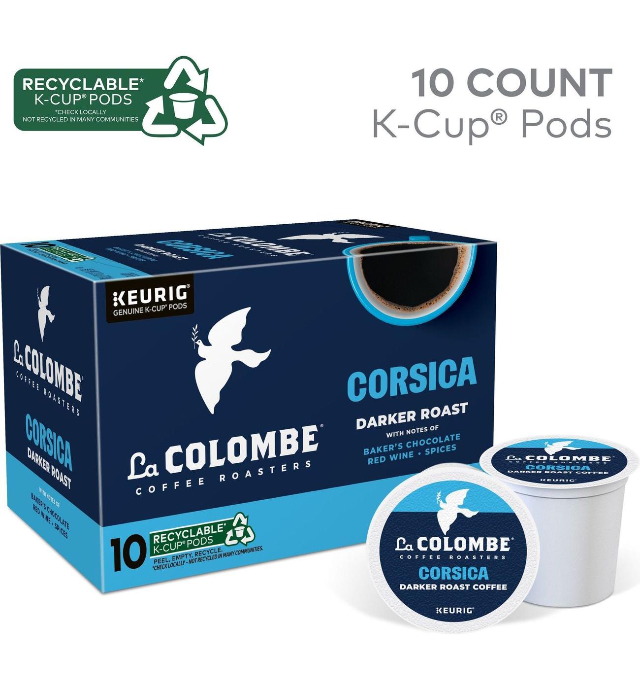 La Colombe Corsica Dark Roast Coffee Single Serve K-Cup Pods - Shop ...