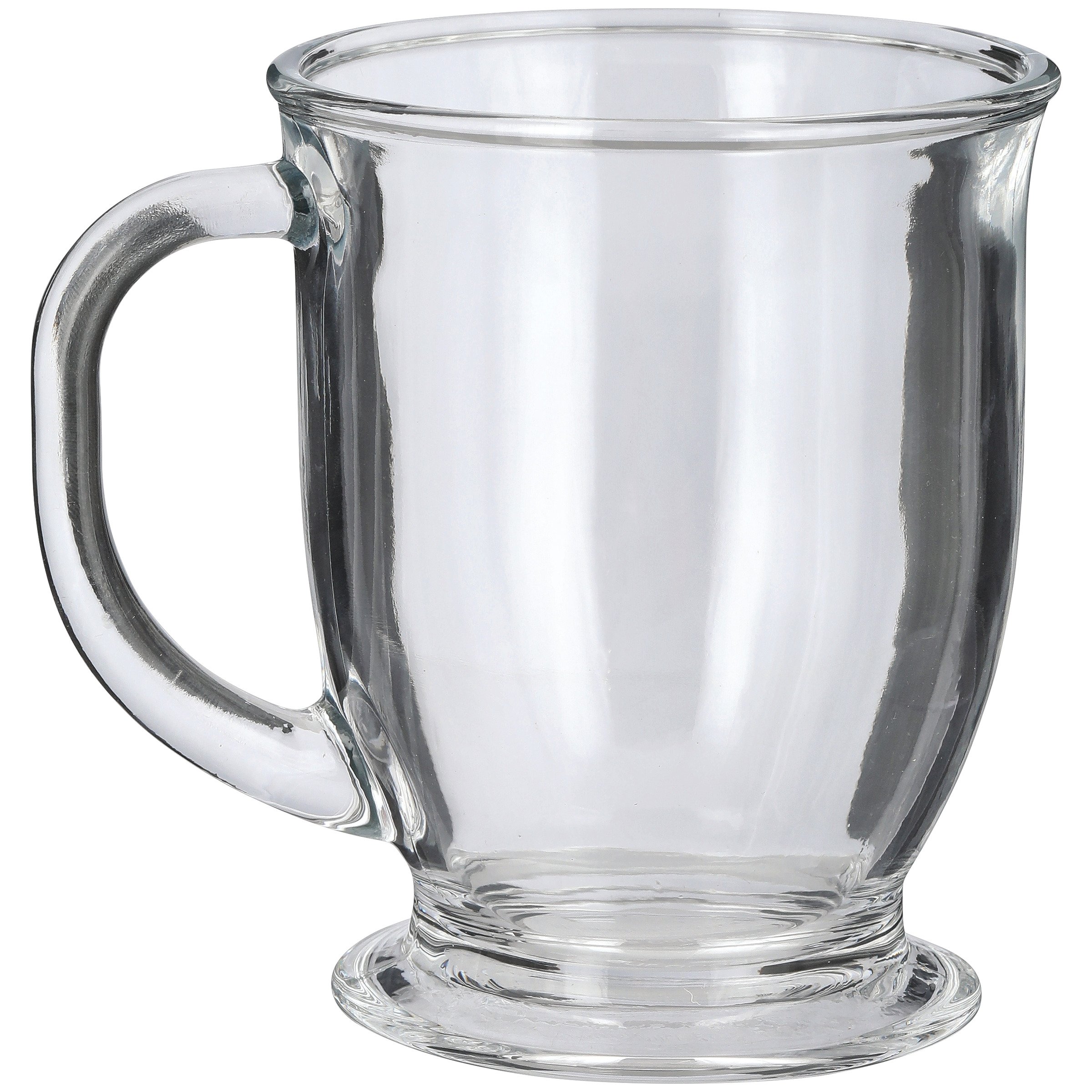 our goods Cafe Glass Mug - Shop Glasses & mugs at H-E-B