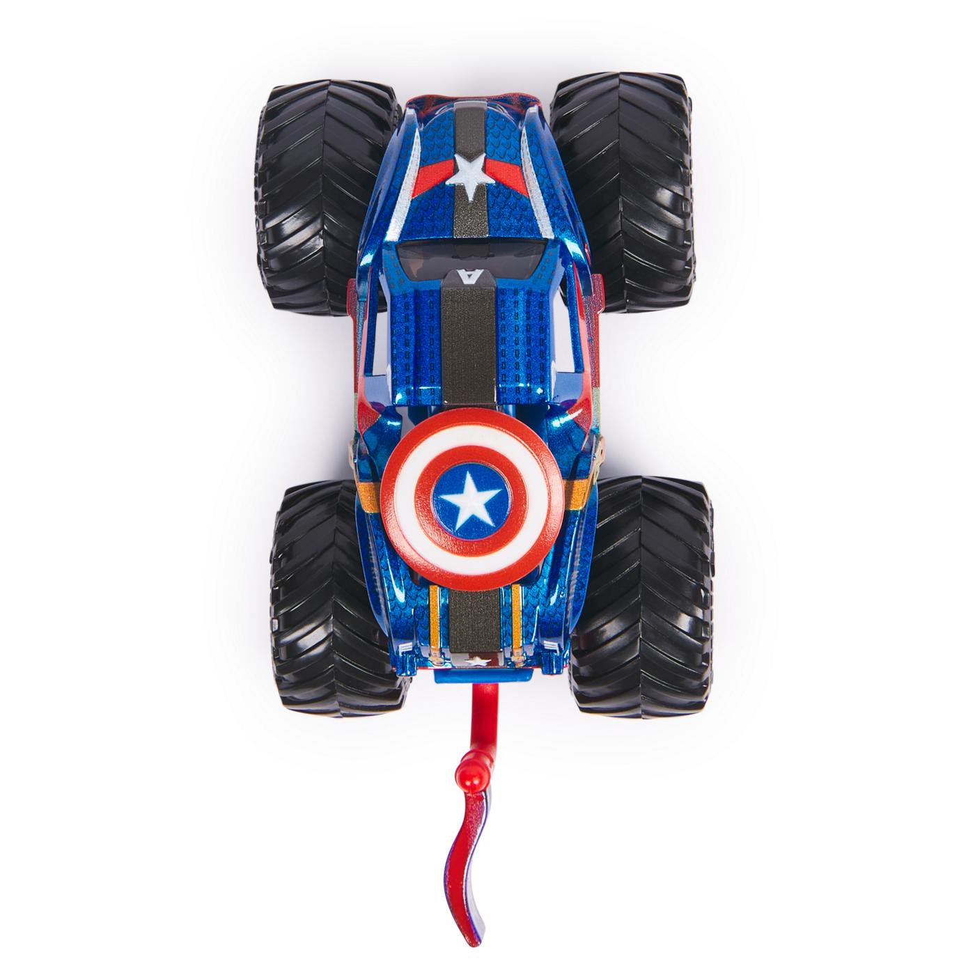 Monster Jam Marvel Captain America Vehicle - Shop Toy vehicles at H-E-B